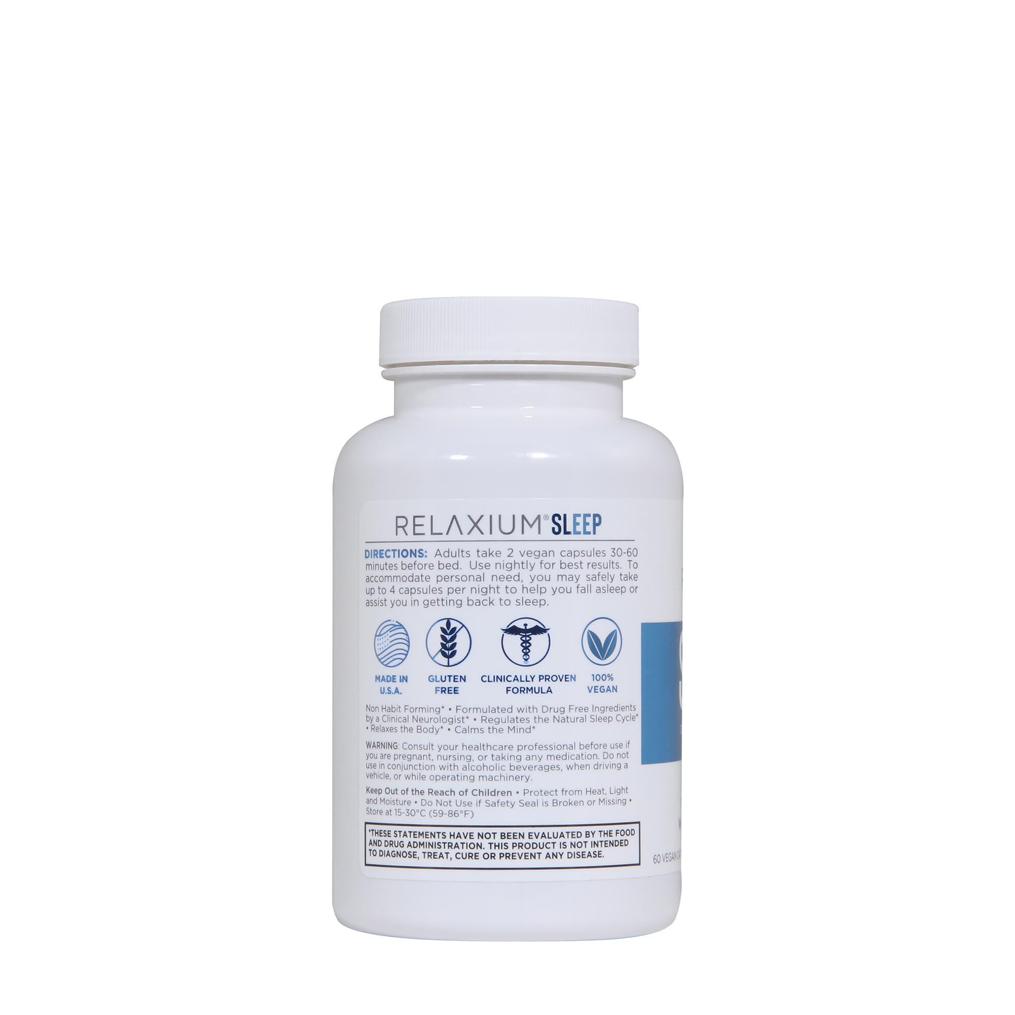 Relaxium - Sleep Support - 60 Capsules (30 Servings) | GNC