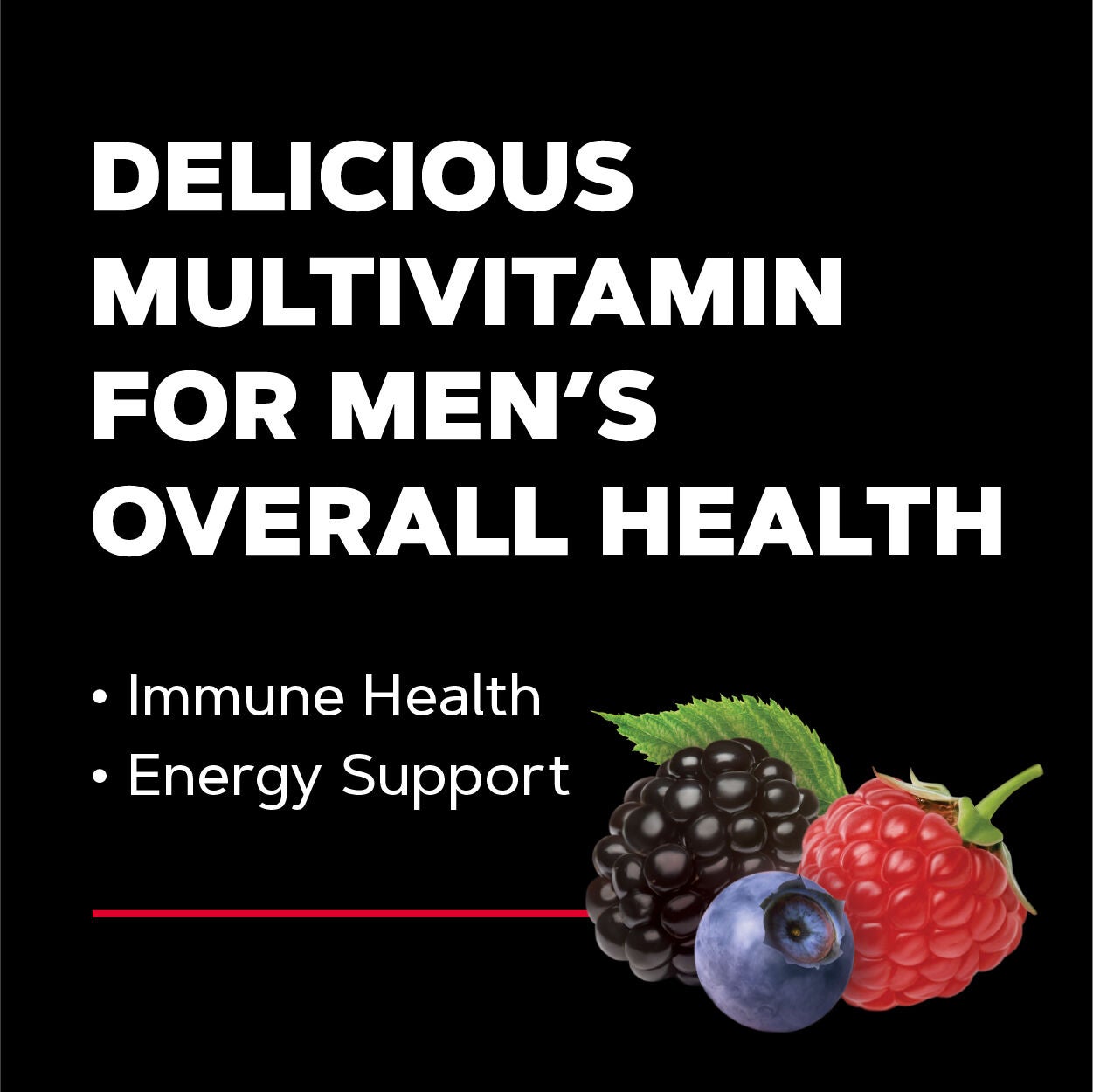 GNC Mega Men Gummy Mutivitamin Mixed Berry