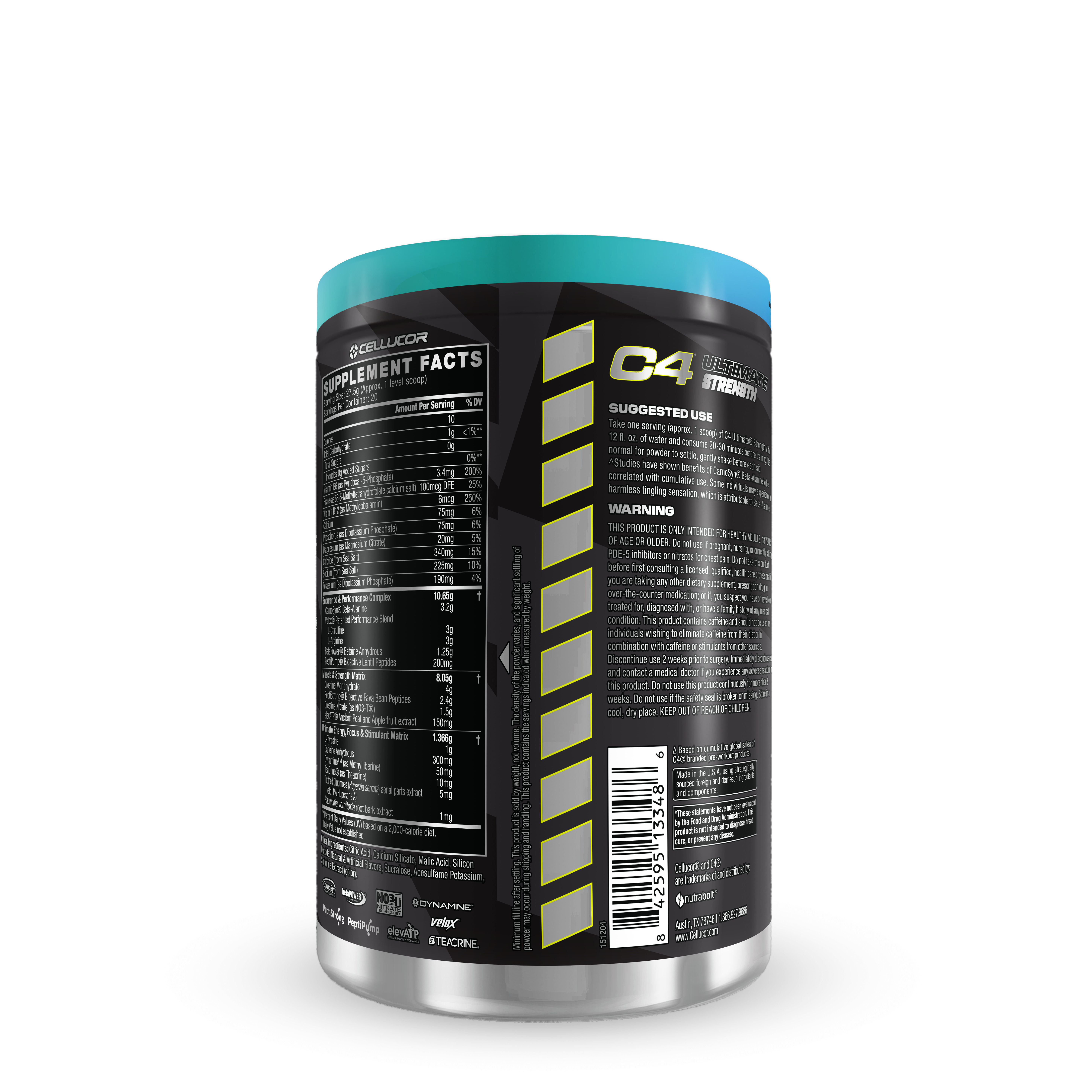 Cellucor® - C4 Ultimate Strength Pre-Workout - Frozen Bombsicle (20 ...