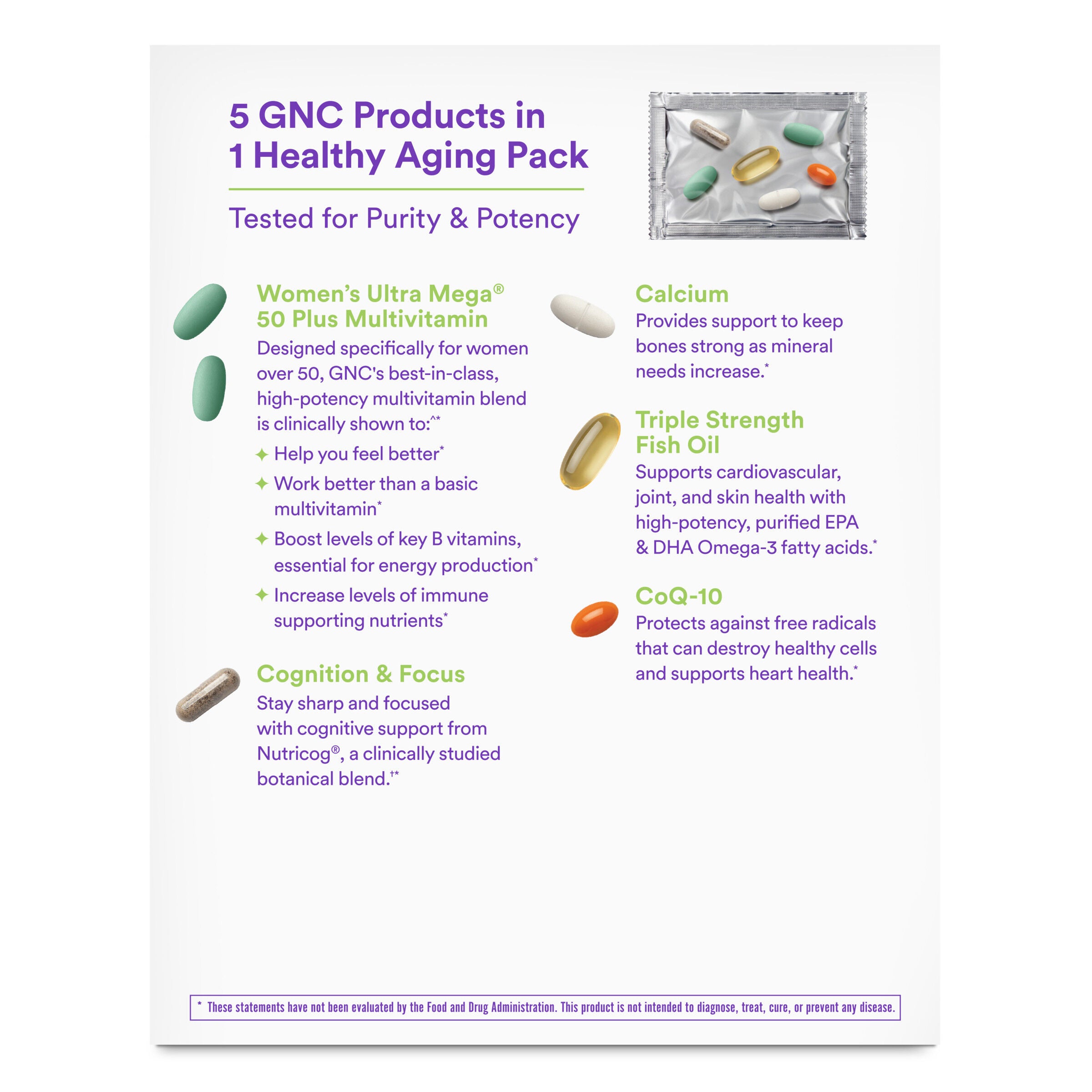 gnc multi pack vitamins