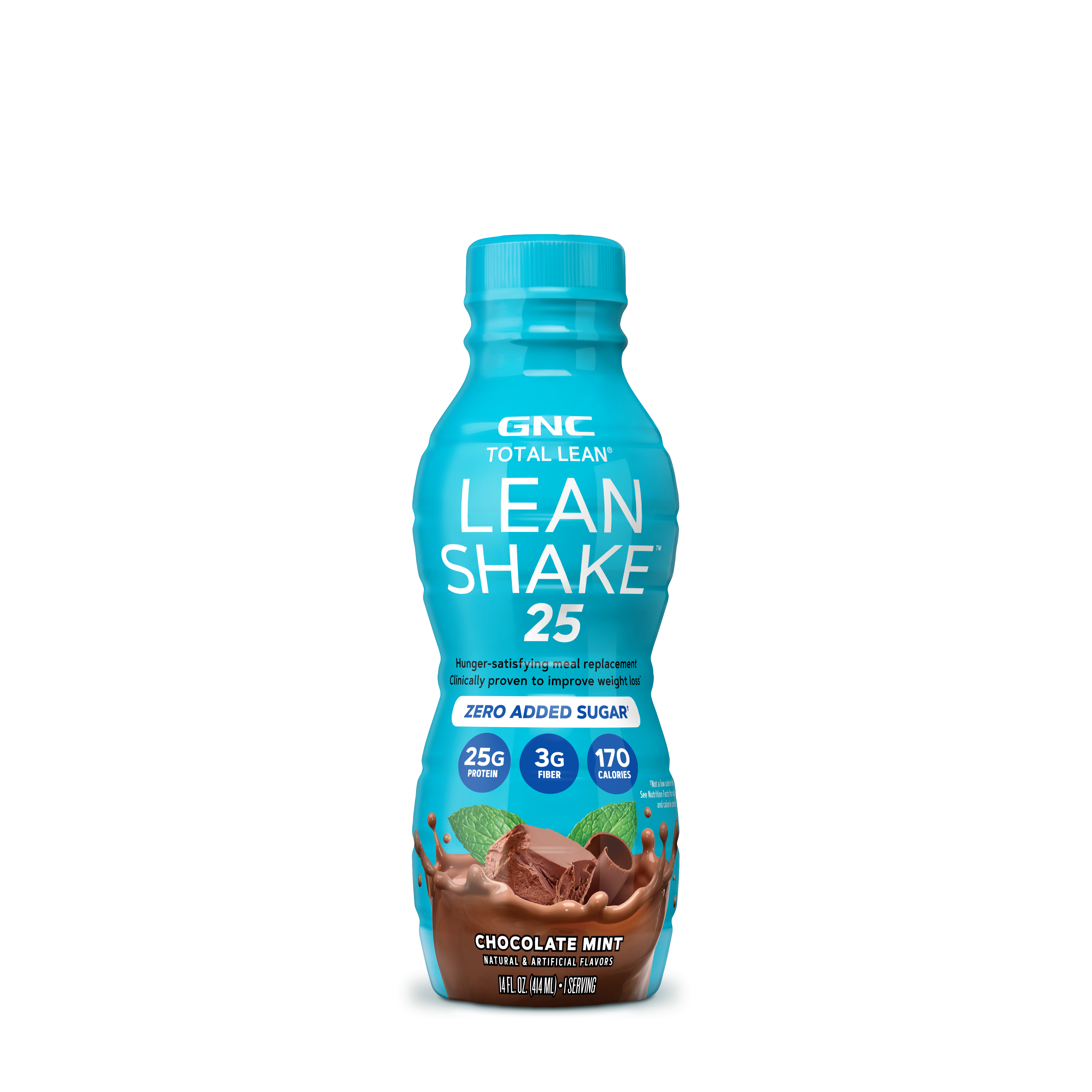 GNC Total Lean® - Lean Shake - Chocolate Mint - 14oz. (12 Bottles) | GNC