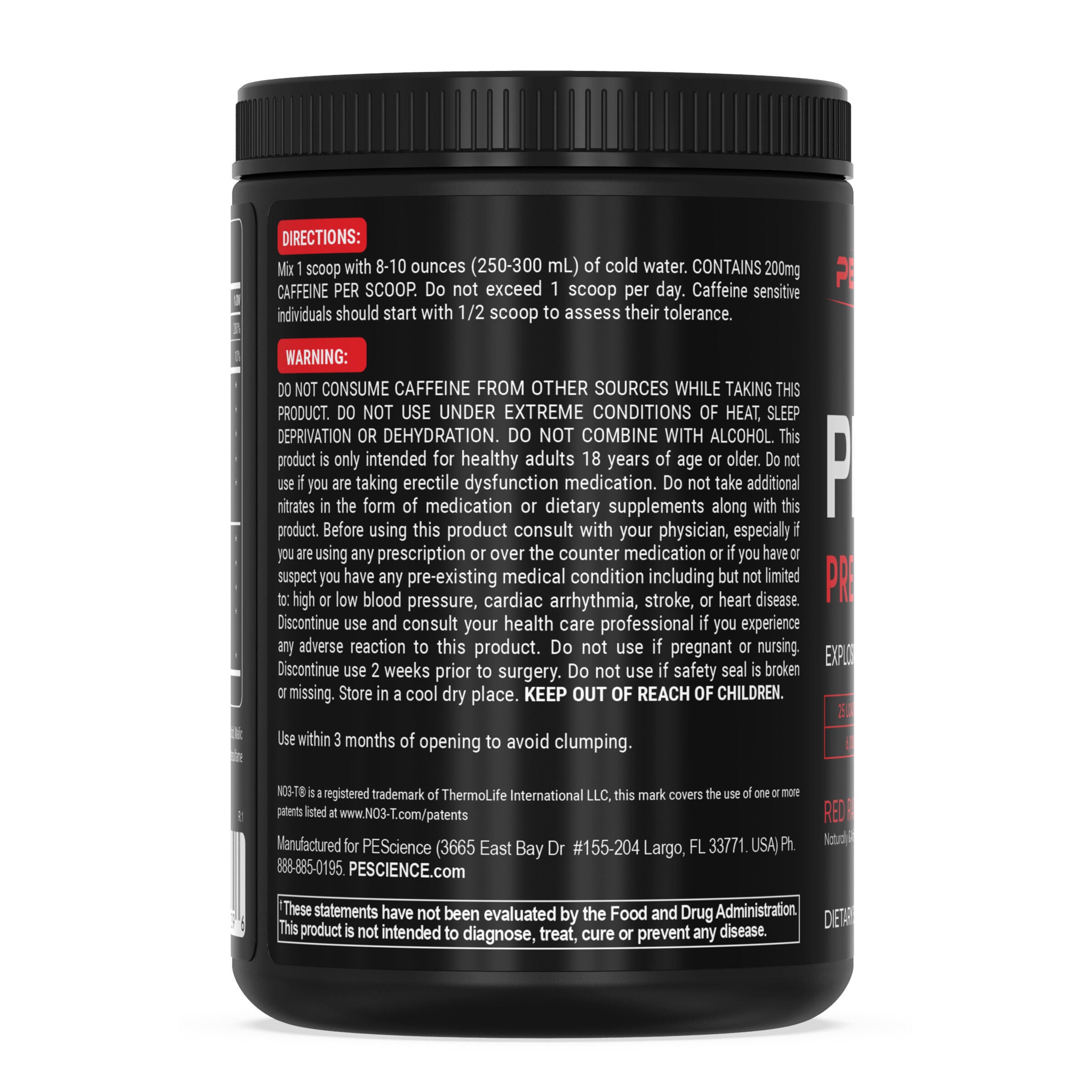 PEScience - Prolific 1 Pre-Workout - Red Razz Candy (25 Servings) | GNC