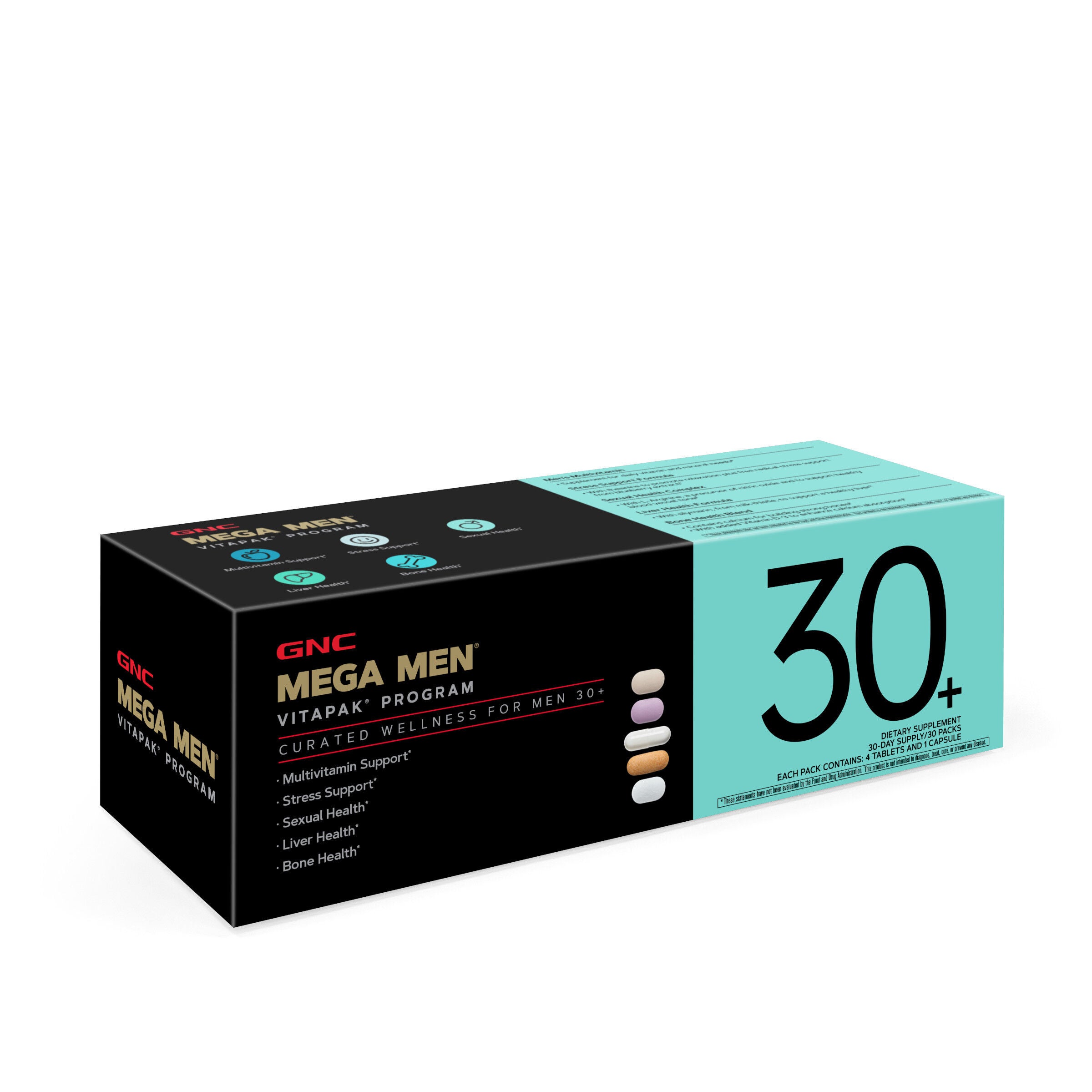 GNC Mega Men® - 30+ Vitapak® Program (30 Servings) | GNC