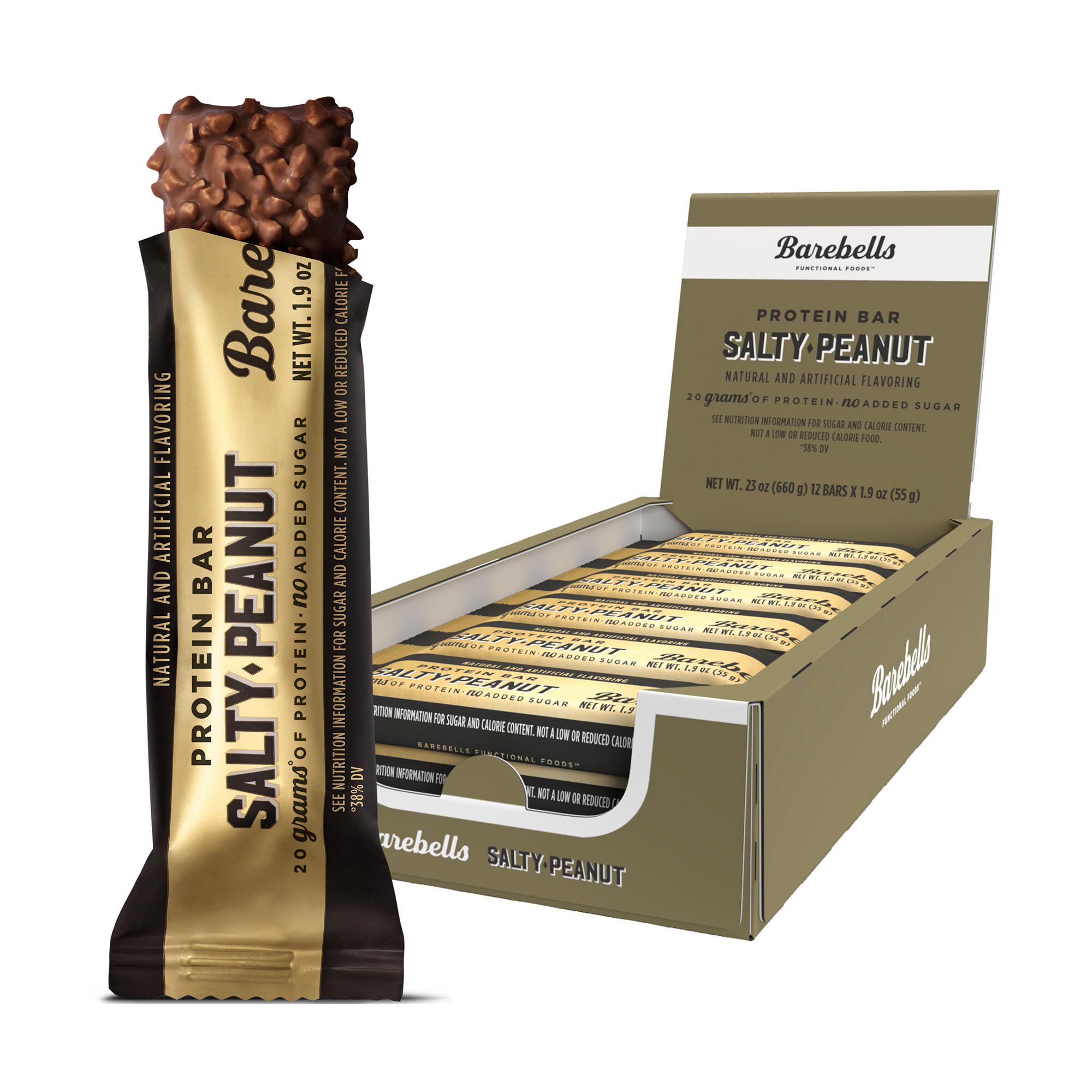 Barebells -Protein Bar - Salty Peanut (12 Bars) | GNC