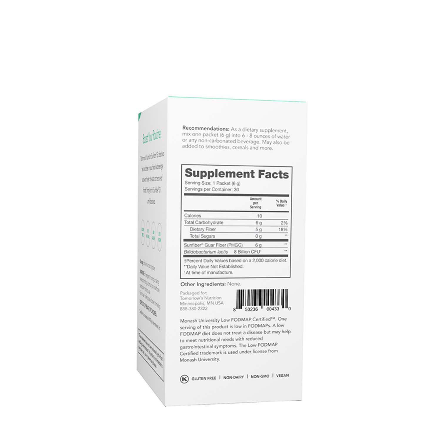 Tomorrow's Nutrition SunFiber GI (30 Packets) | GNC