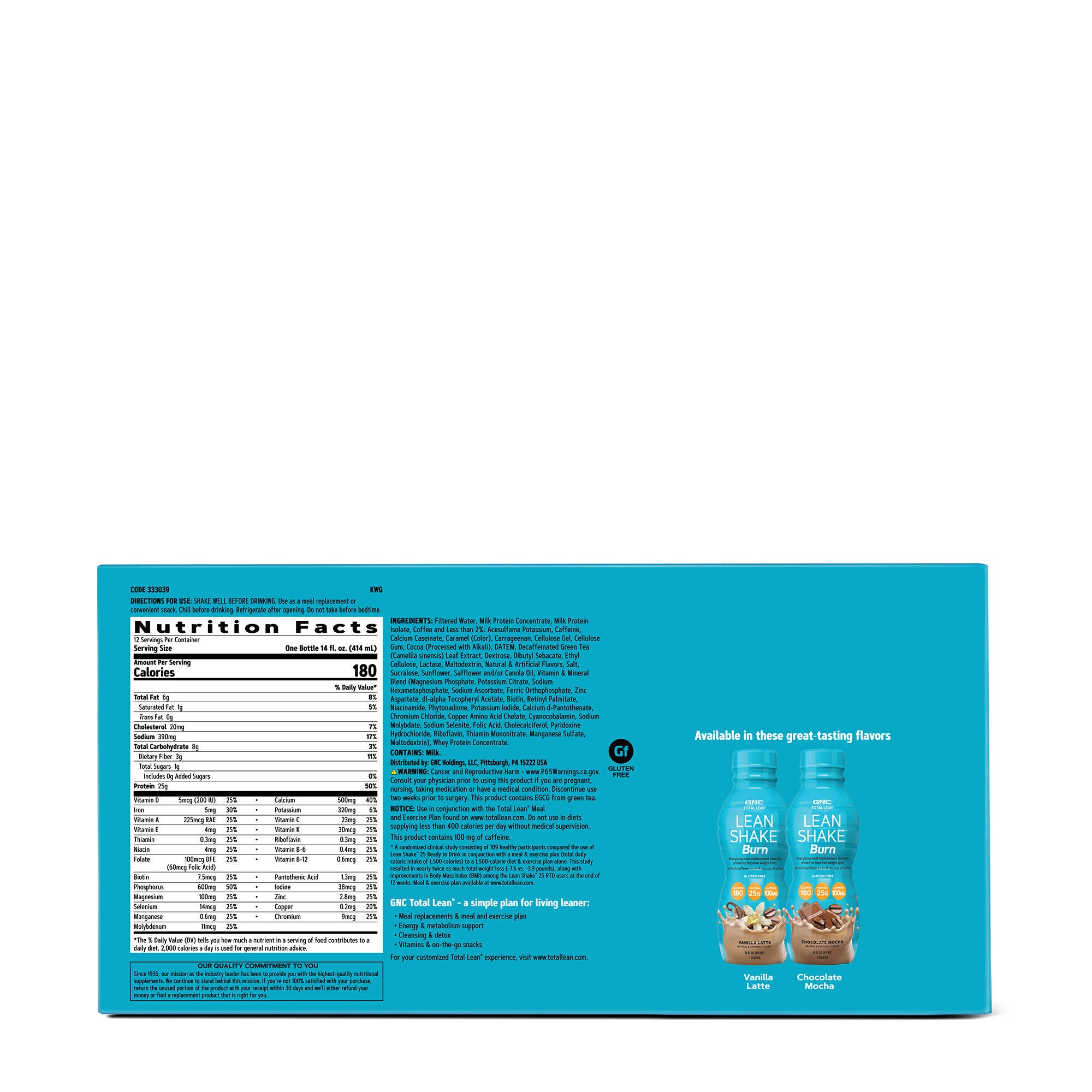 GNC Total Lean® Lean Shake Burn™ | GNC