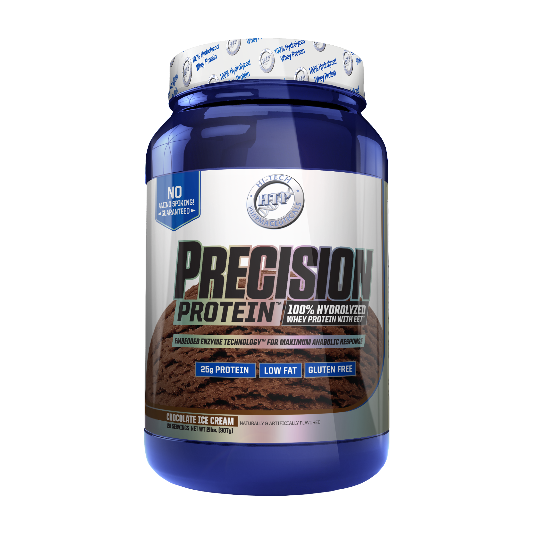 Hi-Tech Pharm - Precision Protein - Chocolate Ice Cream - 2lbs | GNC