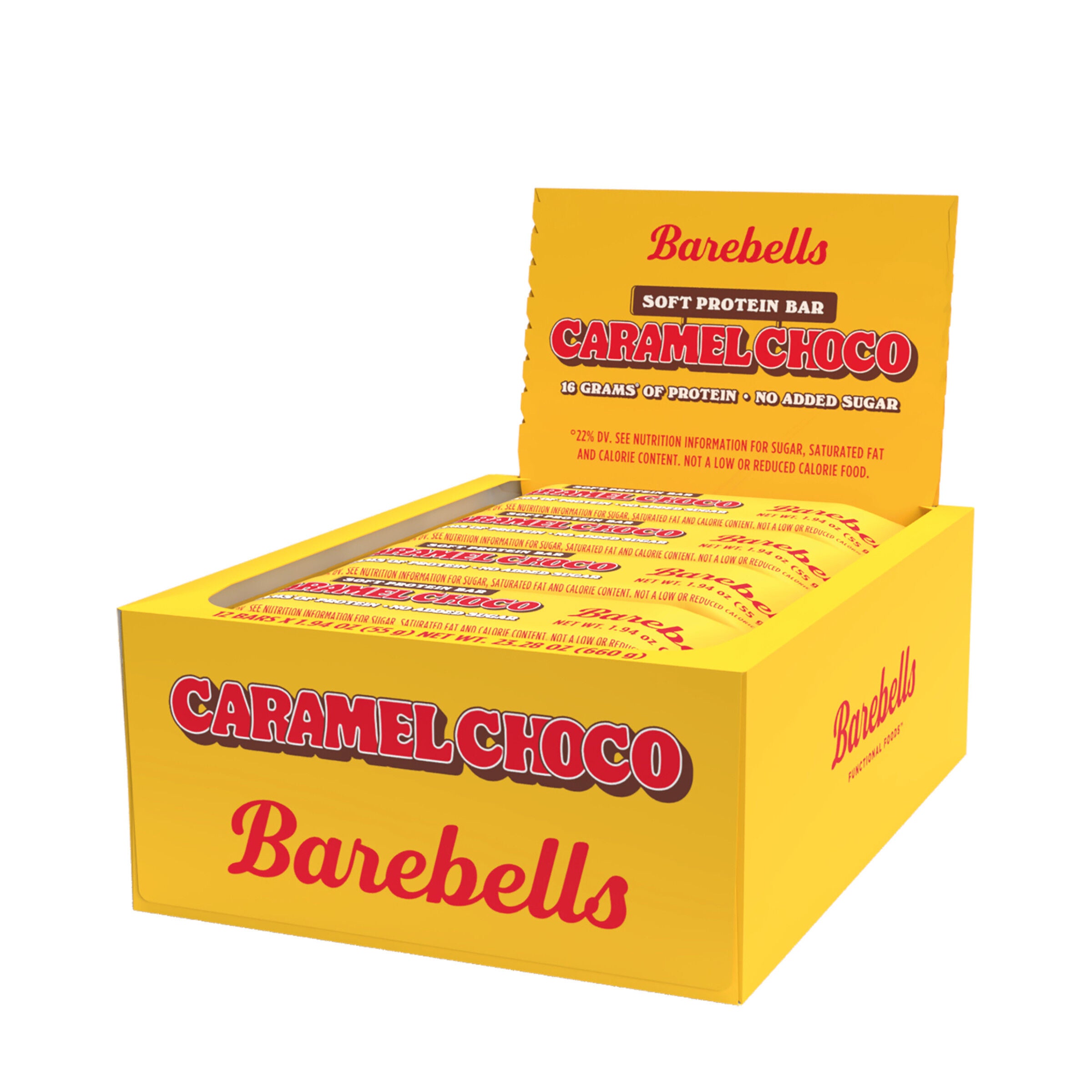 Barebells - Soft Protein Bar - Caramel Choco - 12 Bars | GNC