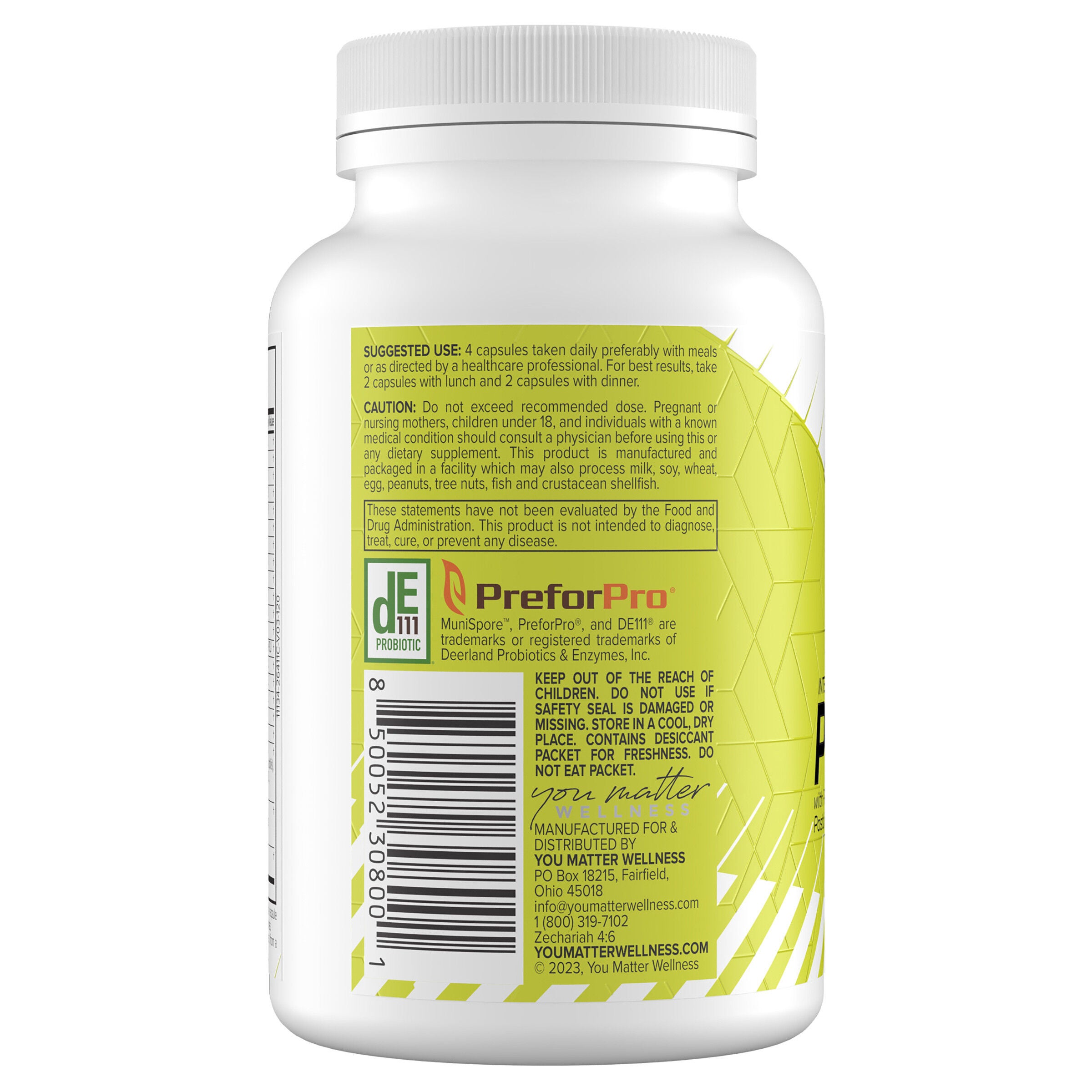 You Matter Wellness - Intestinal Tract Support Pro Digest - 120 ...