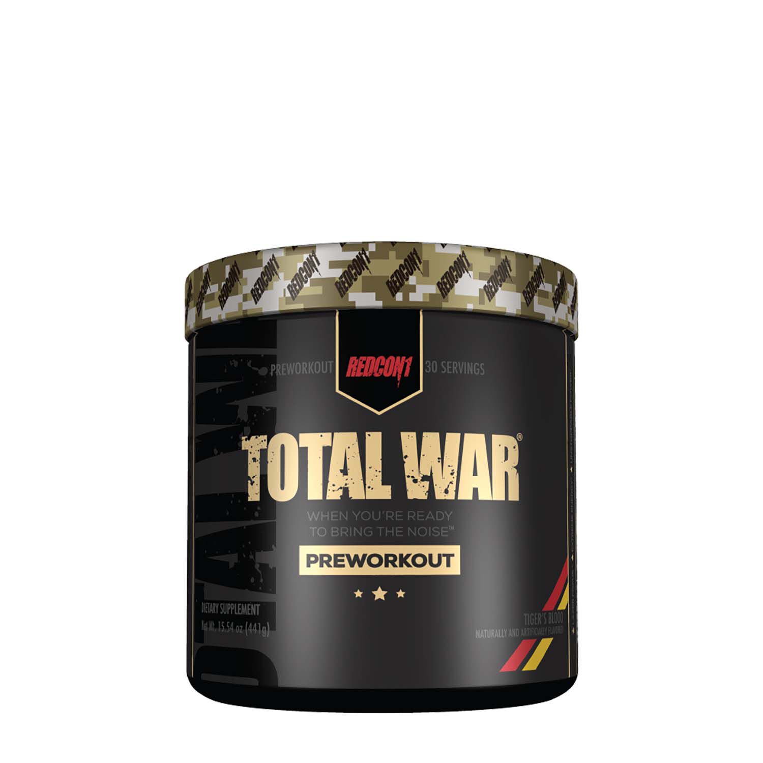 Total War® Pre-Workout - Tiger's Blood (30 Servings) Tiger's Blood | GNC