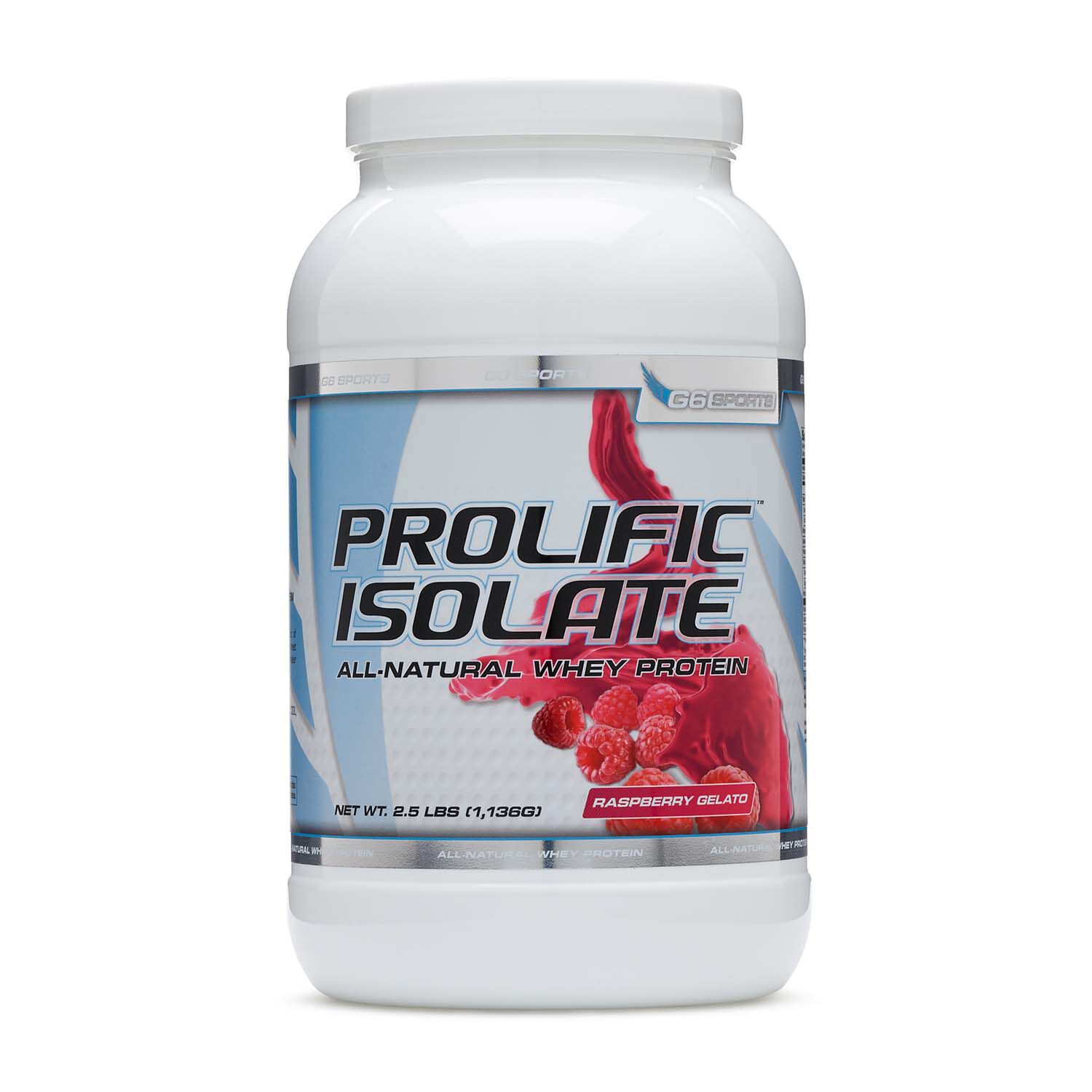 SDC Nutrition PROLIFIC™ ISOLATE - Raspberry Gelato | GNC