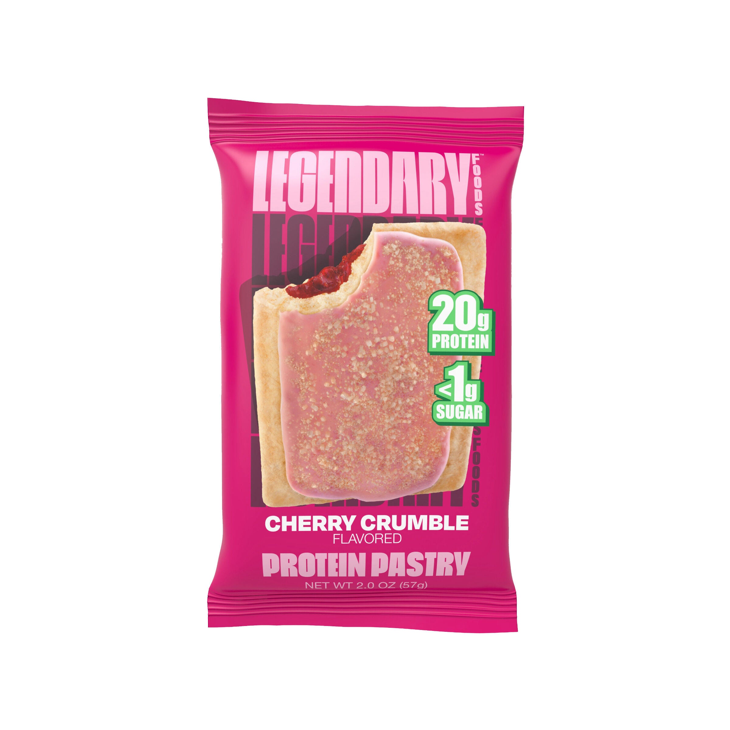 Legendary Foods™ - Protein Pastry - Cherry Crumble (10 Pastries) | GNC