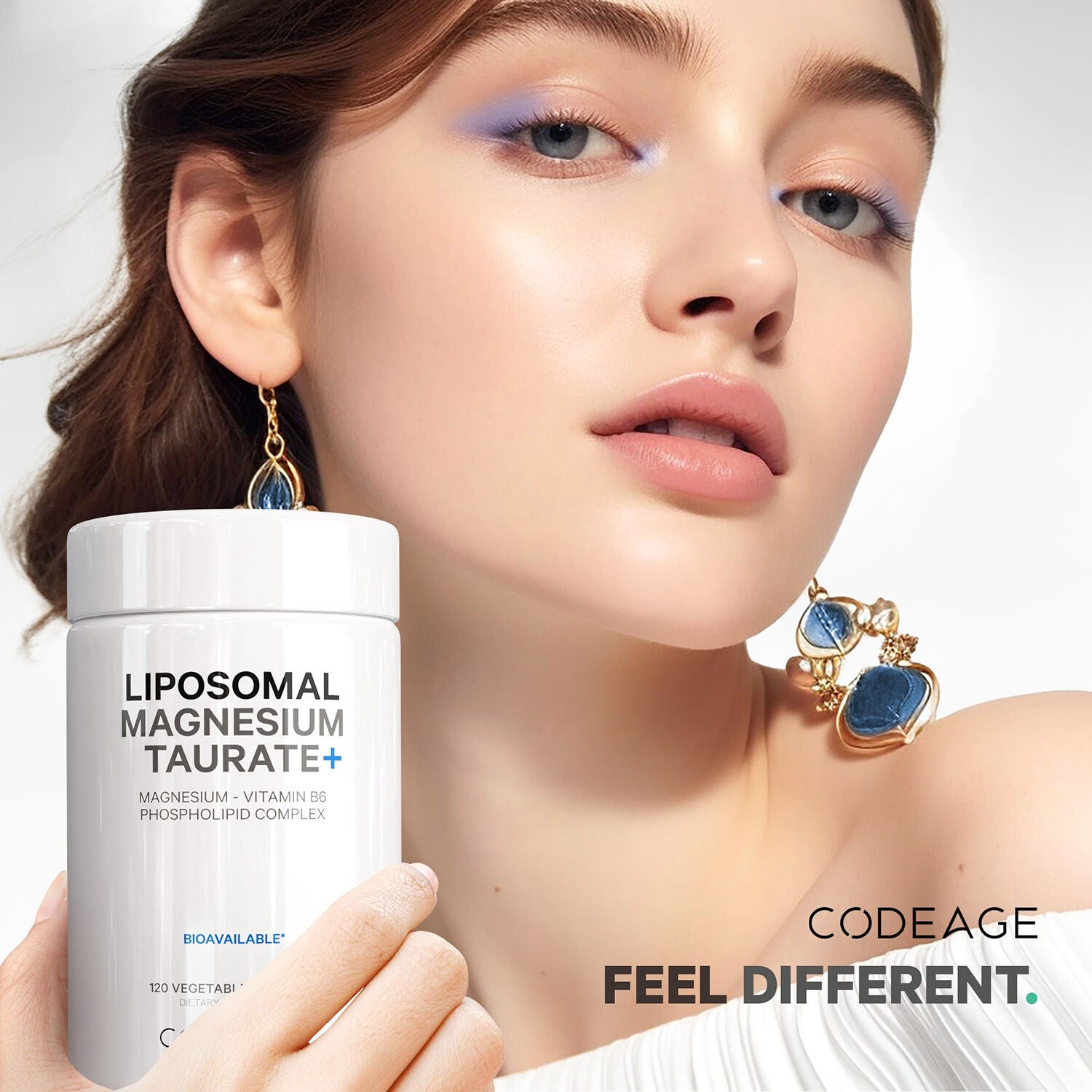Codeage - Liposomal Magnesium Taurate - 120 Vegetable Capsules | GNC