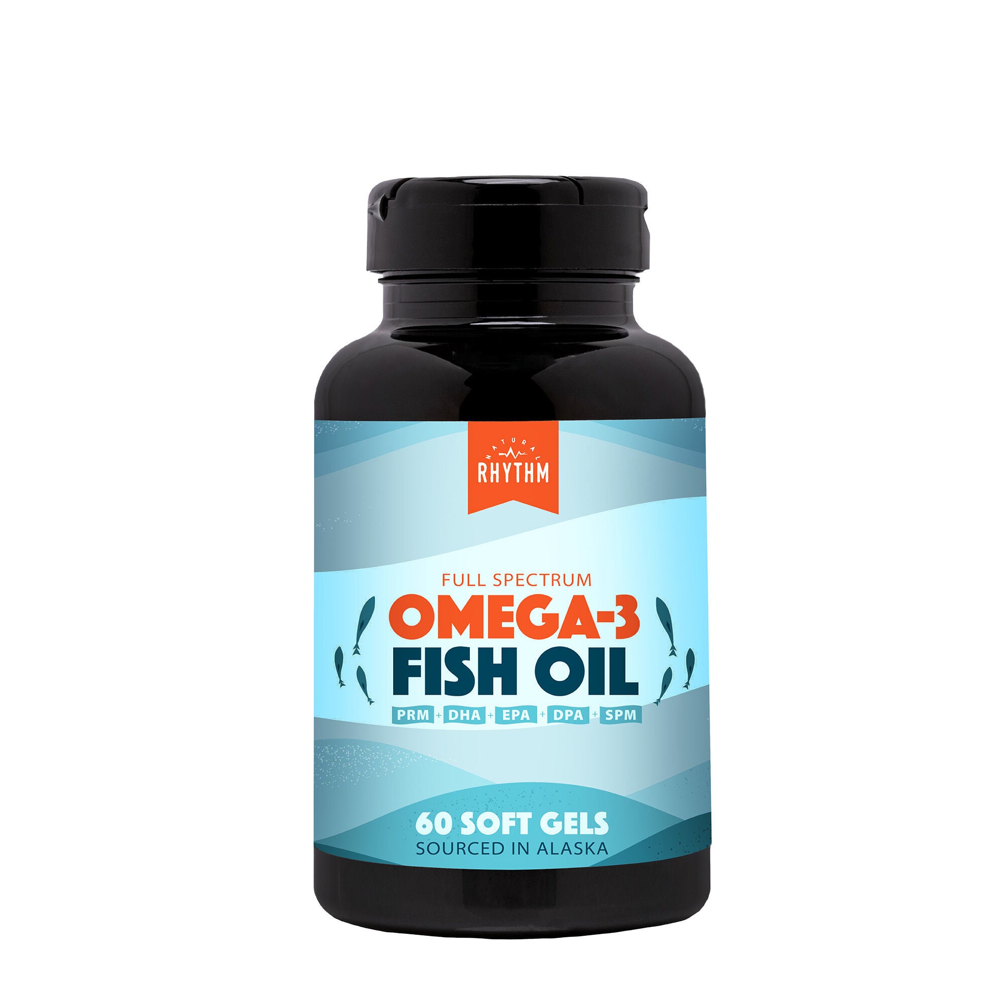 Natural Rhythm - Omega-3 Fish Oil - 60 Softgels | GNC
