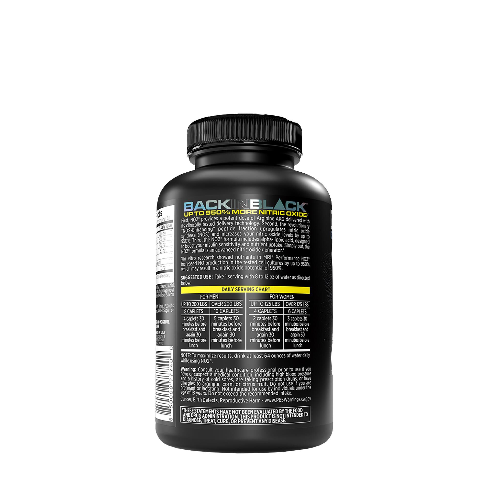 MRI® Performance N02® Nos-Enhanced Hemodilator - 180 Caplets | GNC