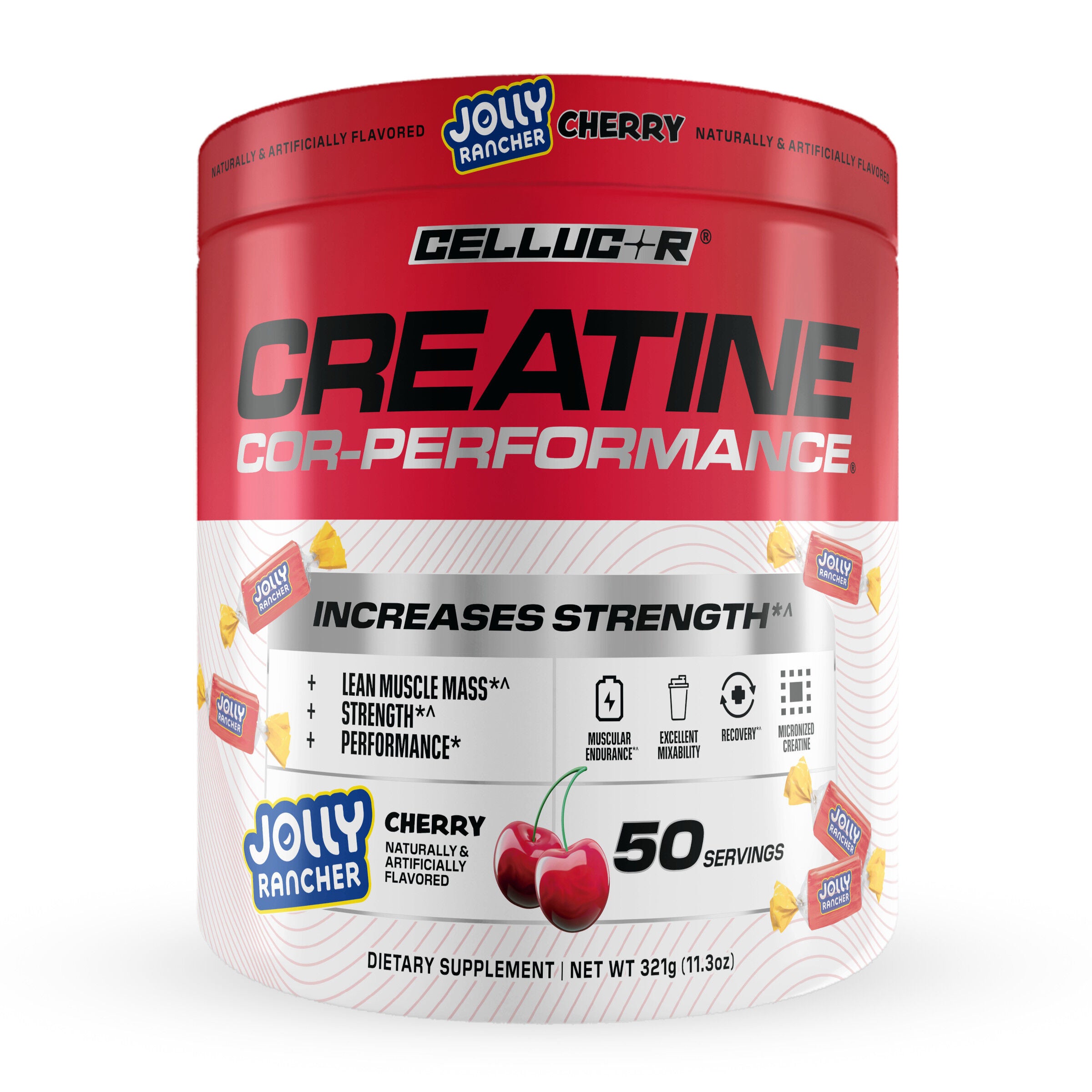 Cellucor® - COR-Performance Creatine - Cherry Jolly Rancher (50 Servings) | GNC