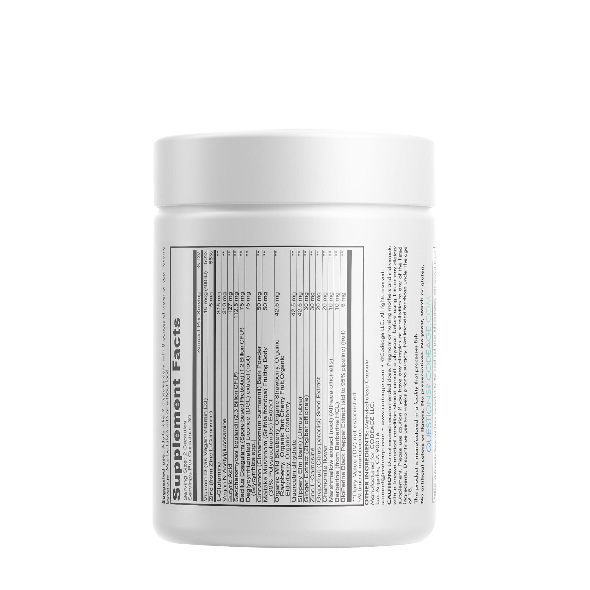 Codeage Leaky Gut Formula - 60 Capsules | GNC