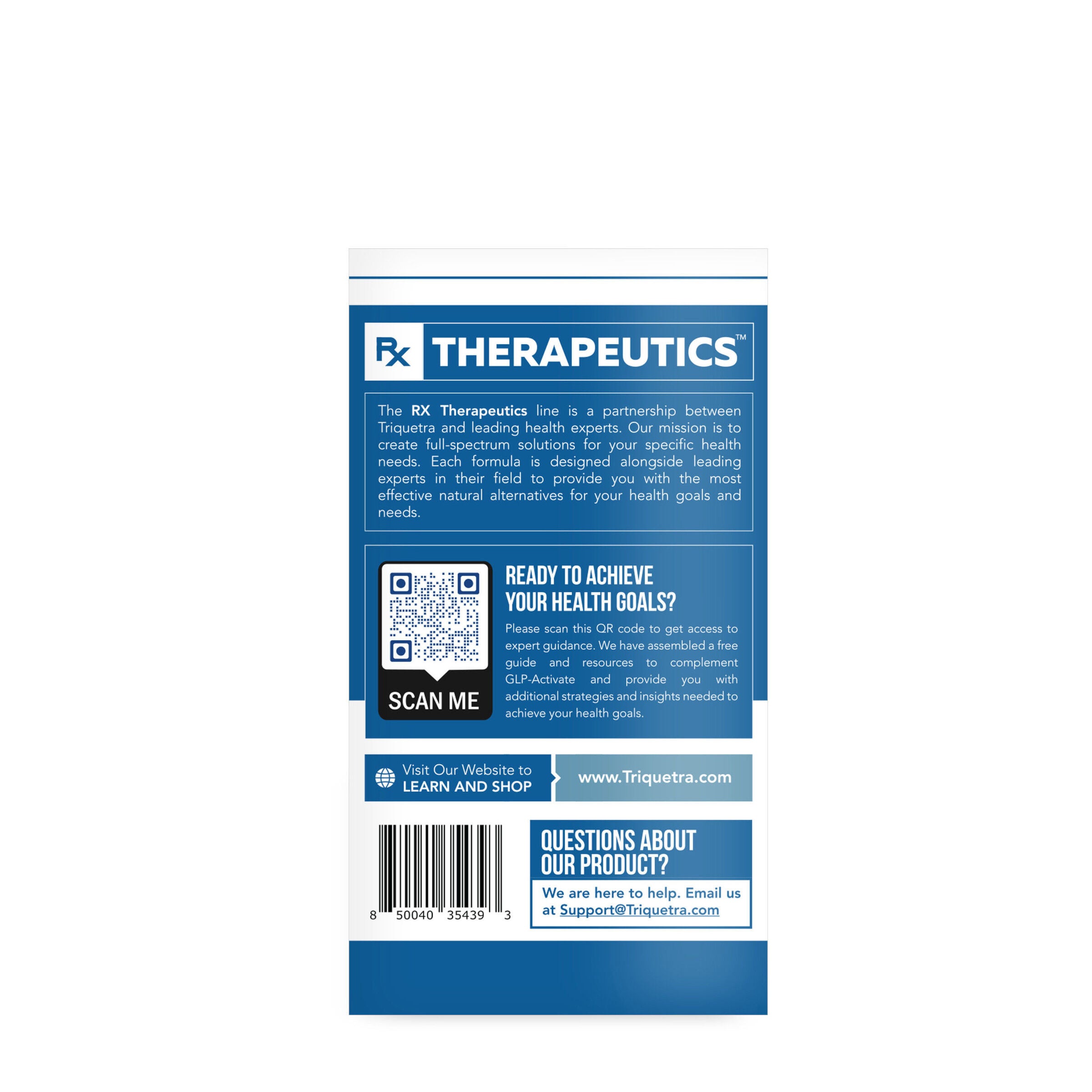 Triquetra - GLP-Activate Natural GLP-1 Support - 90 Capsules (90 ...