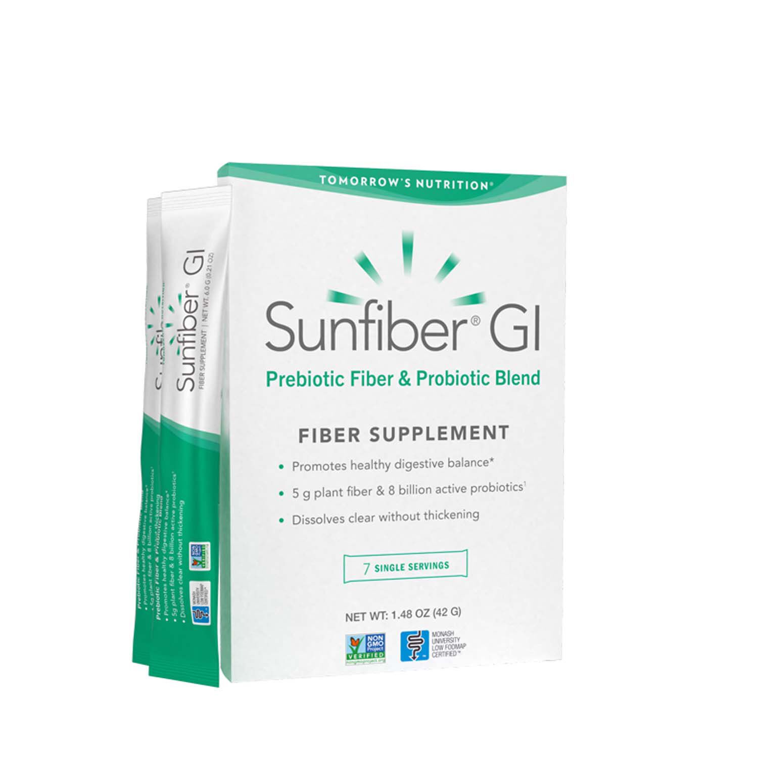Tomorrow's Nutrition SunFiber GI (7 Packets) | GNC