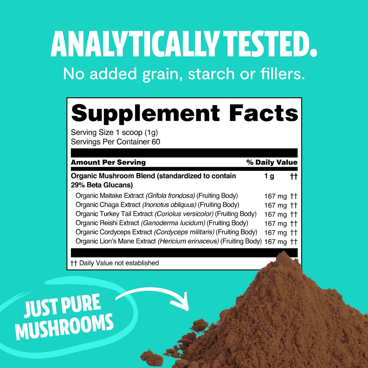 FreshCap - Ultimate Mushroom Complex - 60g | GNC