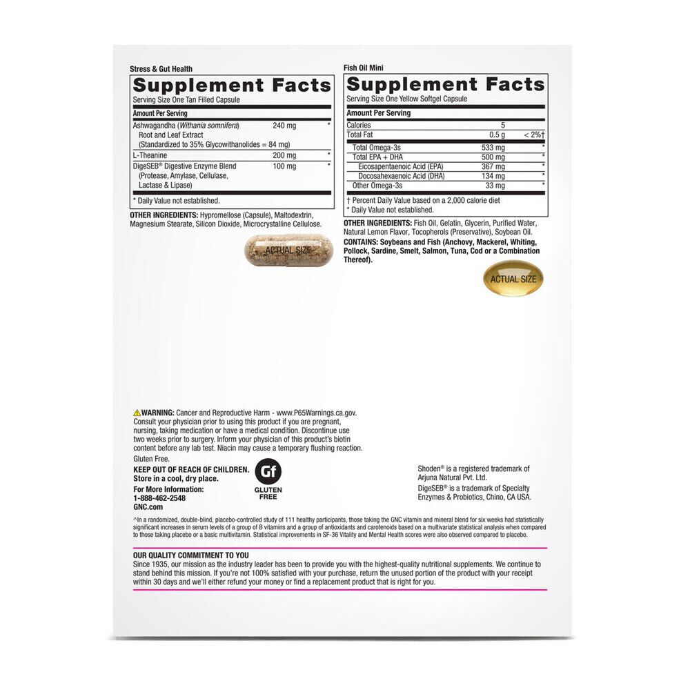 GNC Women's - Stress Relief Vitapak® Program (30 Servings) | GNC