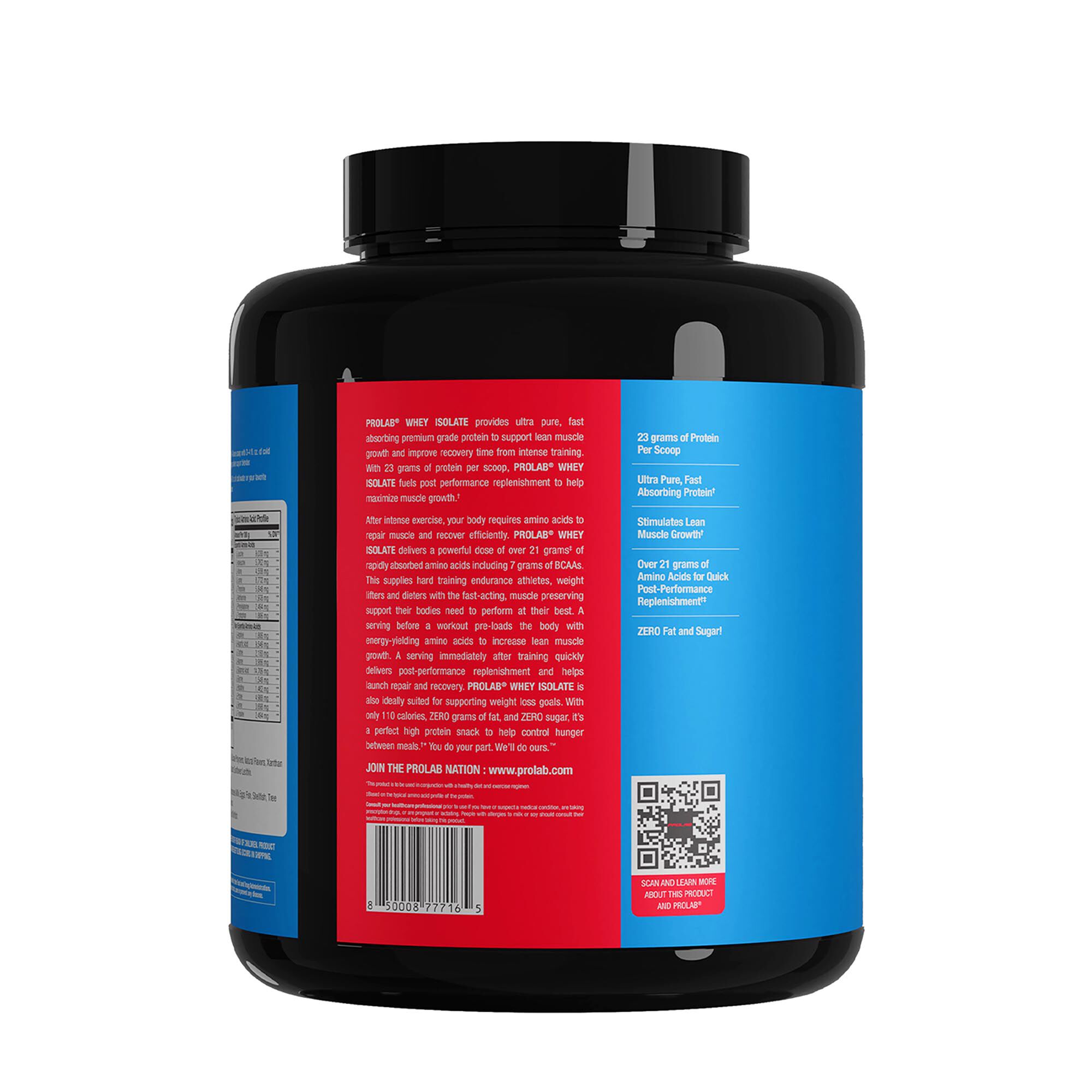 Prolab® Whey Isolate - Vanilla Ice Cream - 5lb | GNC