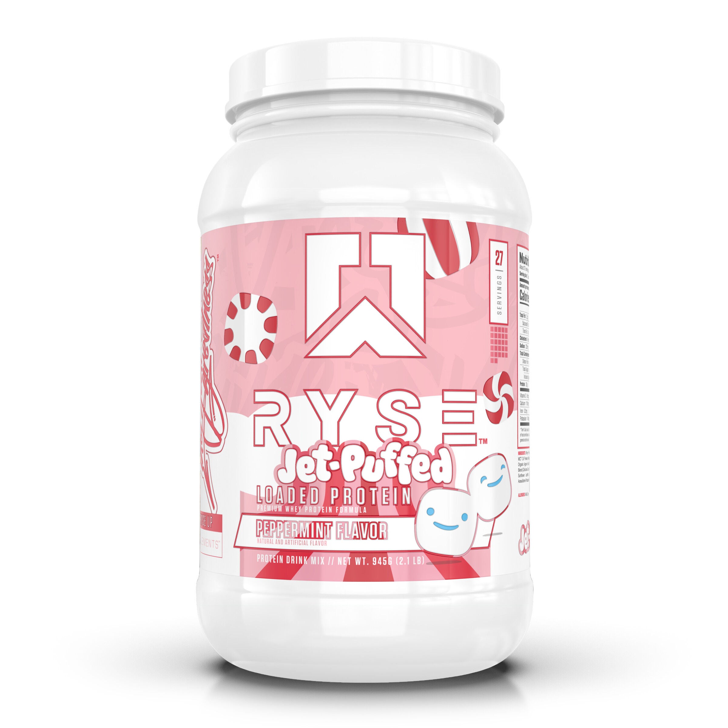 RYSE - Loaded Protein - Jet-Puffed Peppermint (27 Servings) | GNC