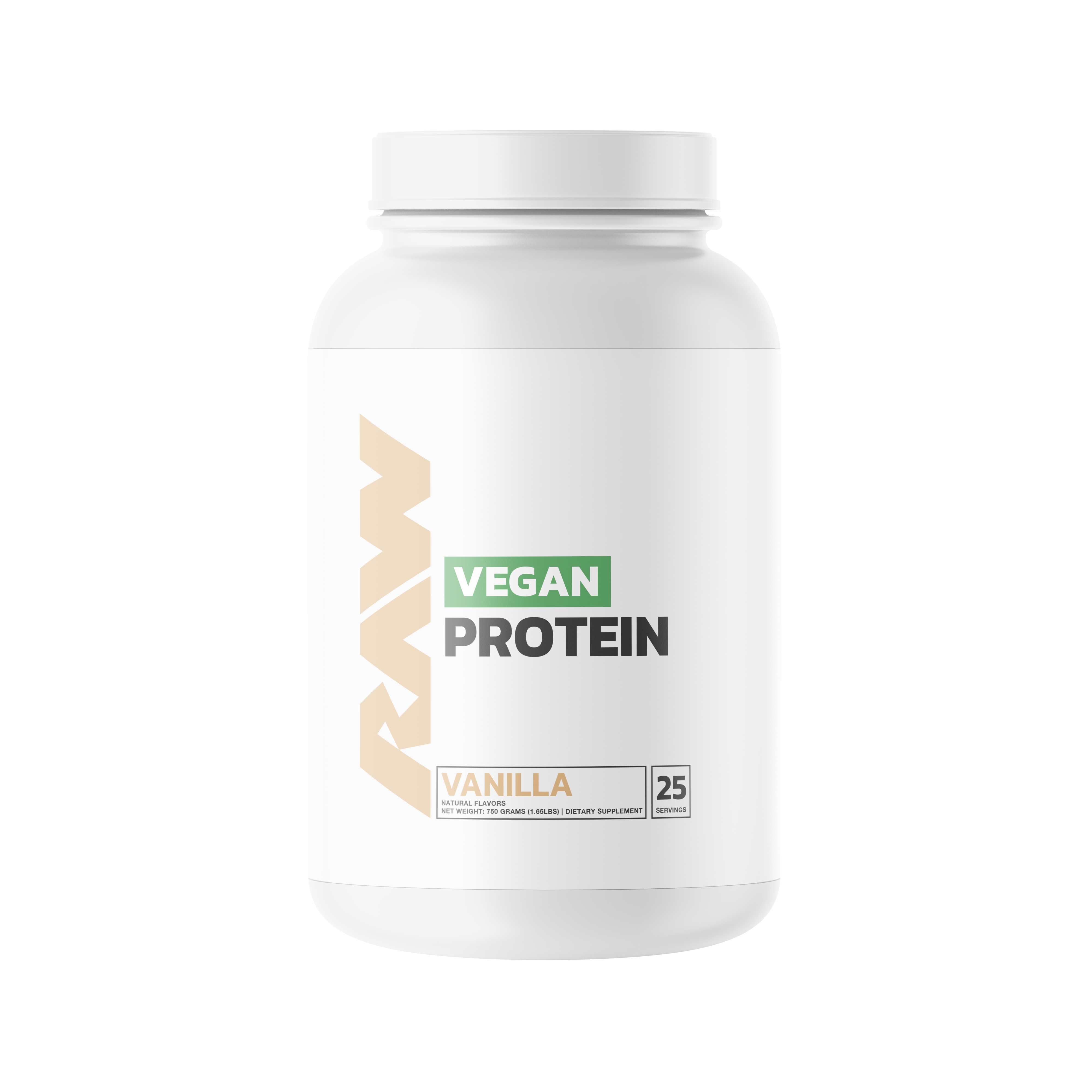 Raw Nutrition - Vegan Protein - Vanilla (25 Servings) | GNC