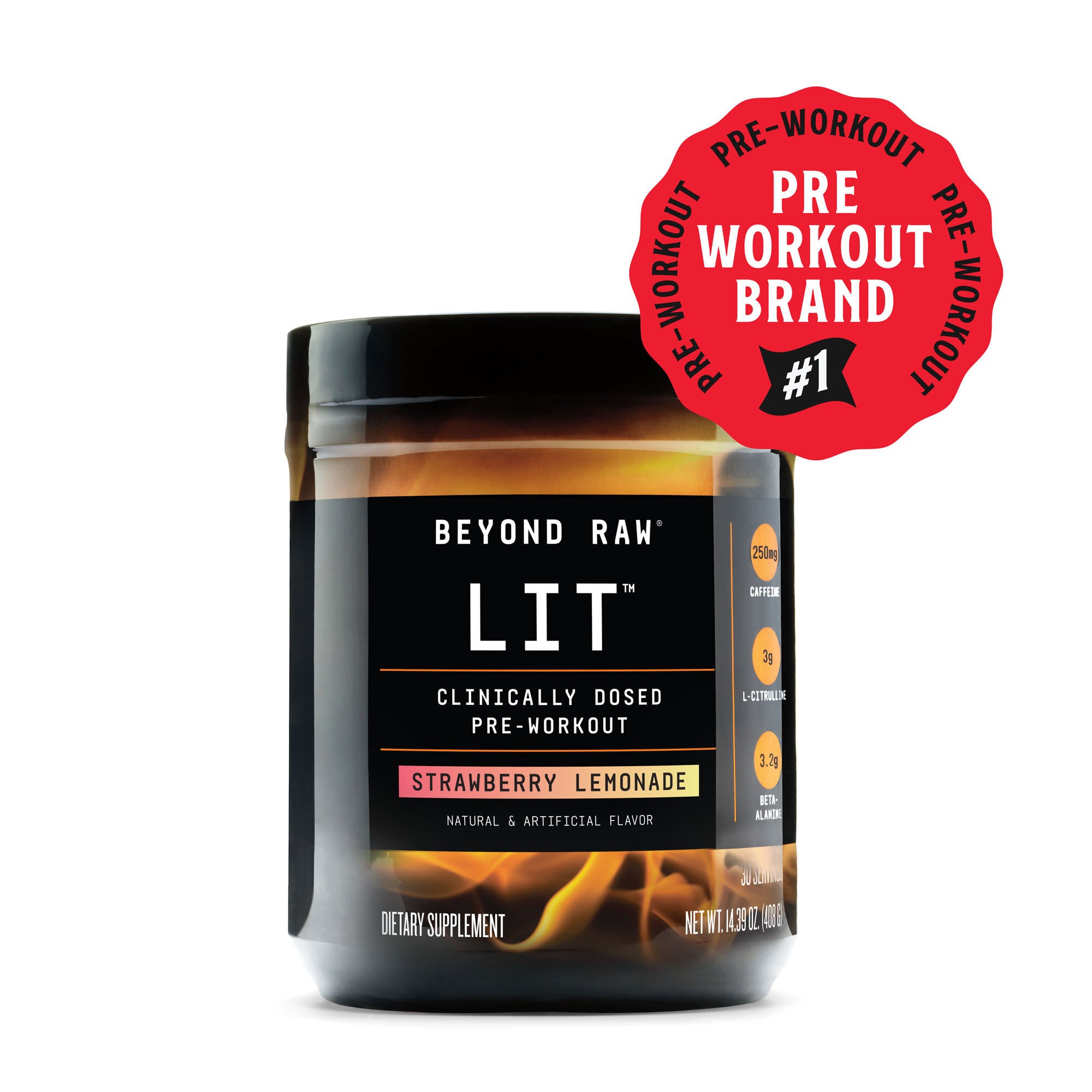 LIT™ Pre-Workout - Strawberry Lemonade Strawberry Lemonade | GNC