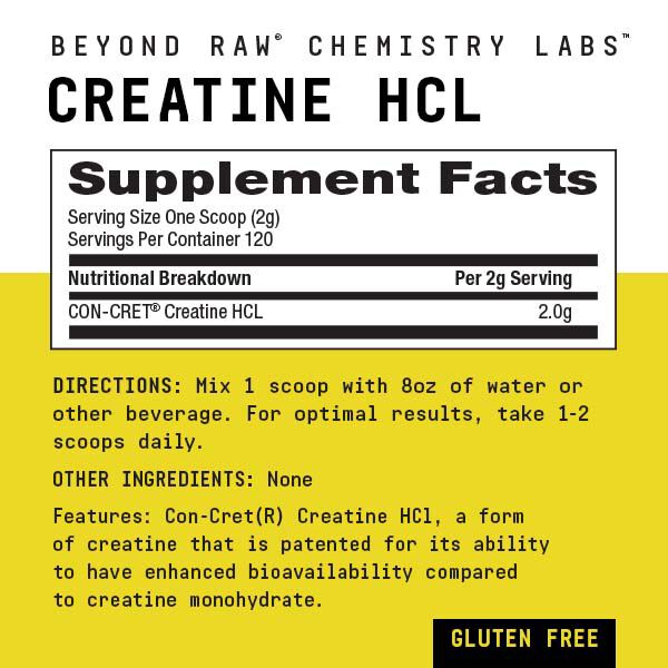 Beyond Raw® Chemistry Labs™ Creatine HCl | GNC