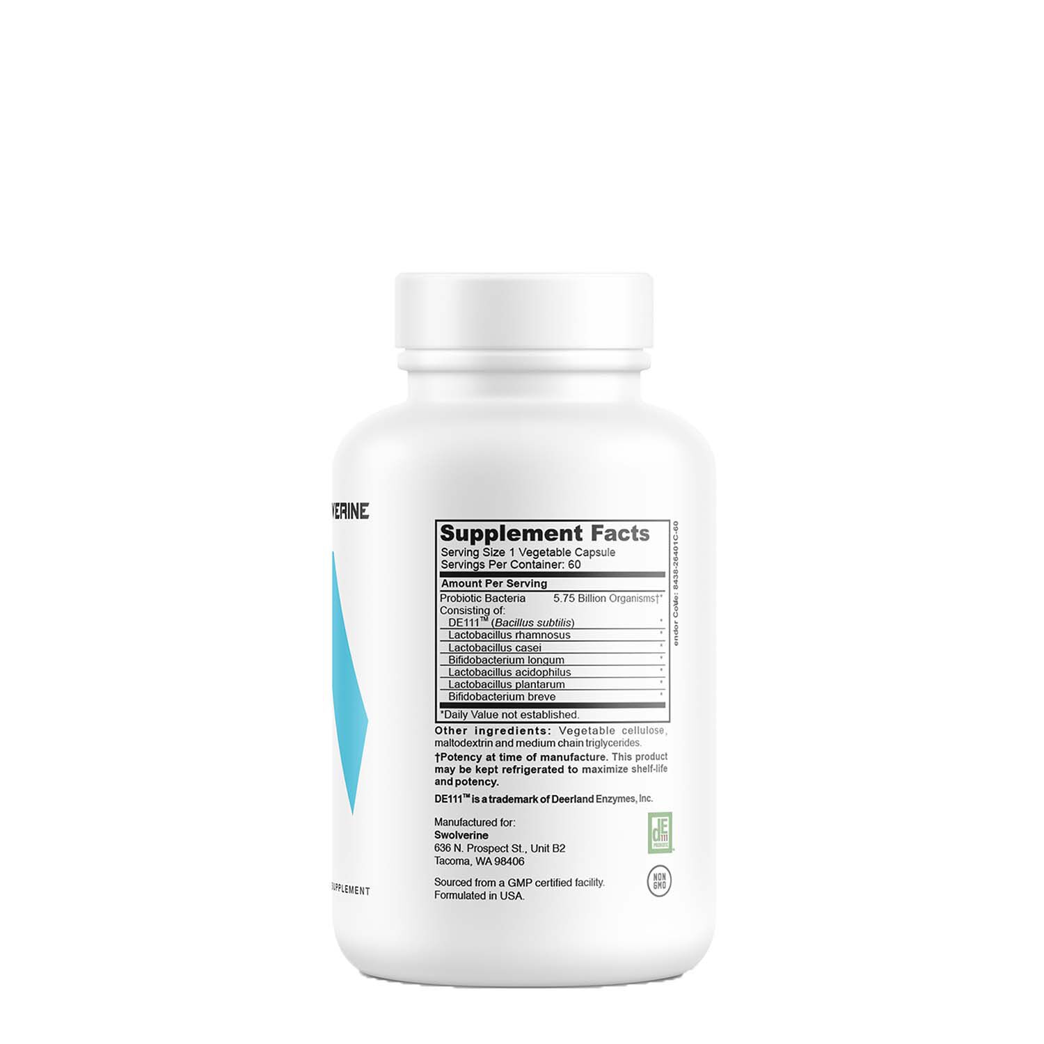Swolverine Probiotix Probiotics Supplement | GNC
