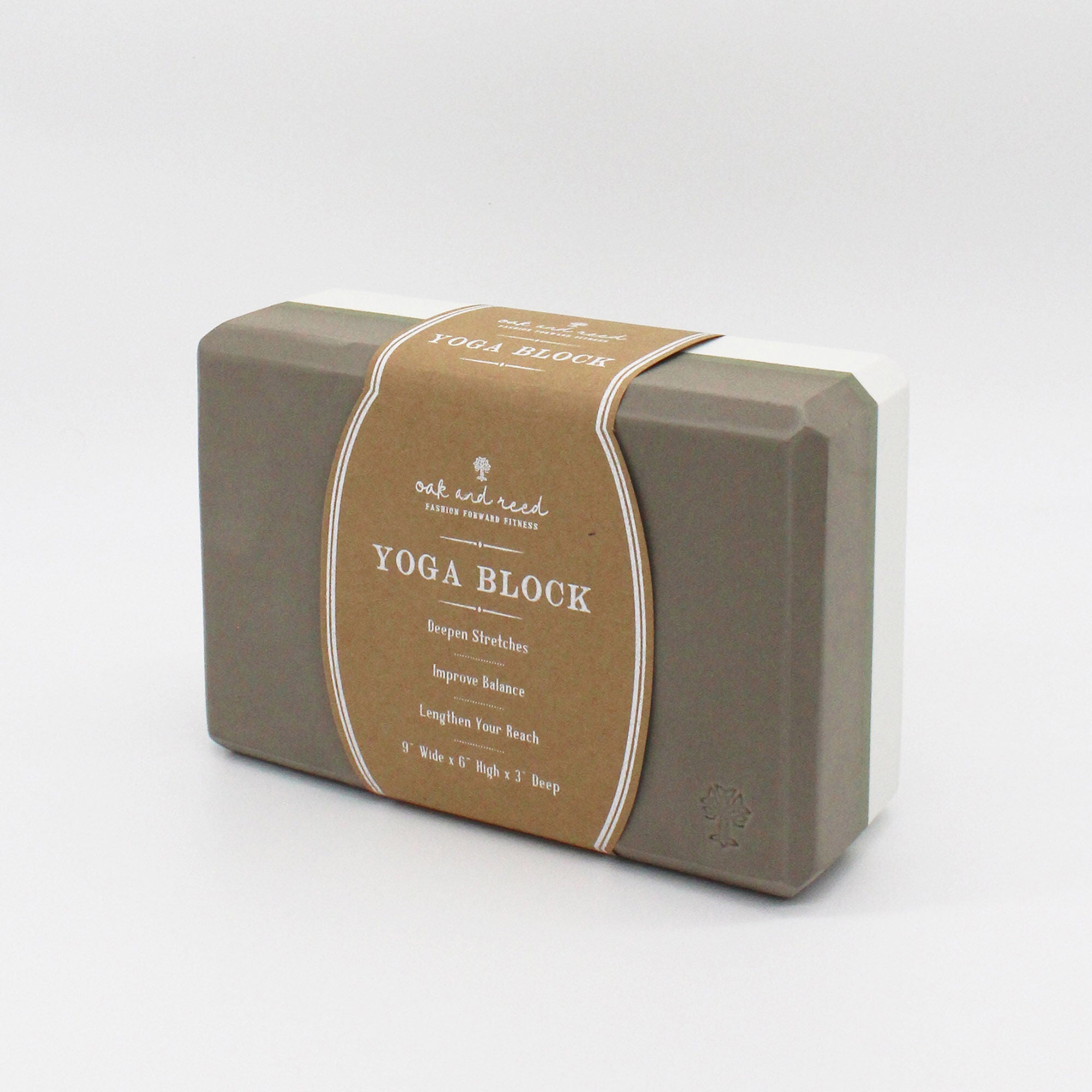 Oak and Reed Colorblock Yoga Block | GNC