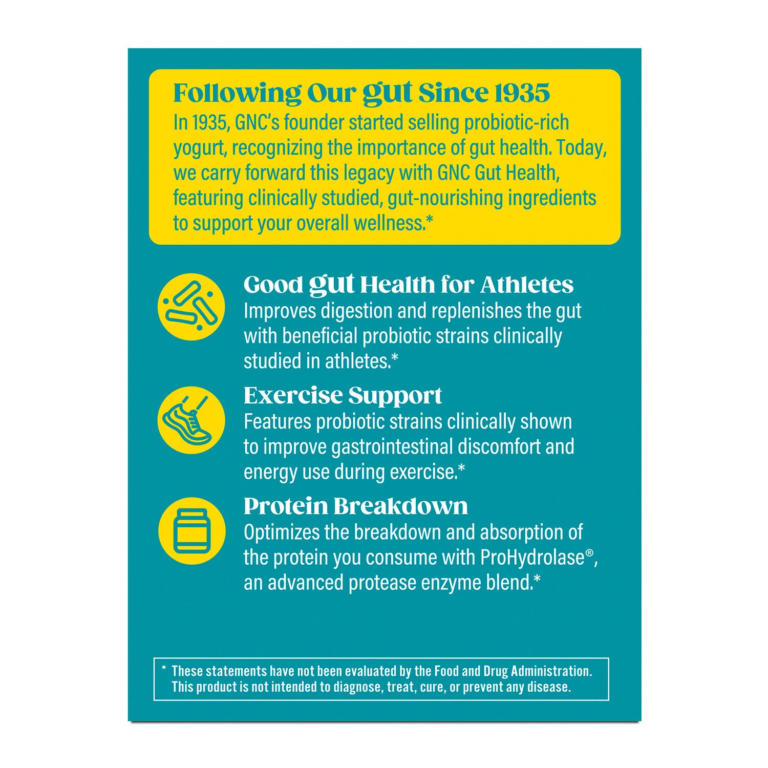 GNC - Sport Probiotic 25 Billion CFU - 30 Capsules (30 Servings) | GNC