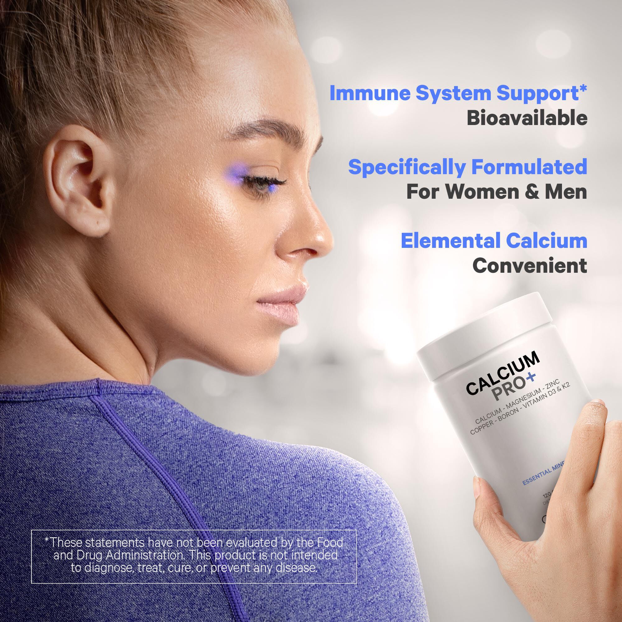 Codeage - Calcium Pro+ - 120 Capsules | GNC