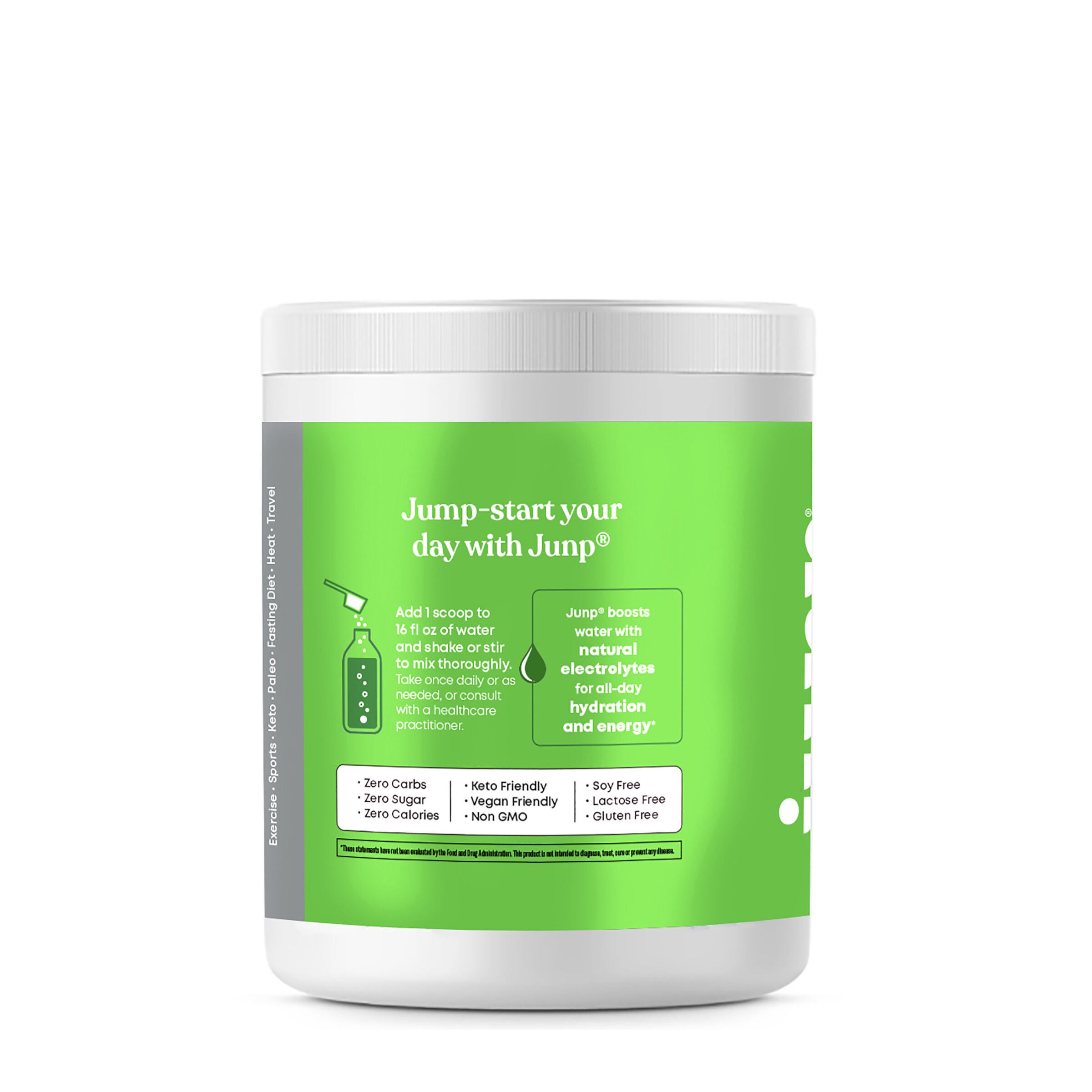 Junp® - Electrolyte Powder Mix - Green Apple (90 Servings) | GNC