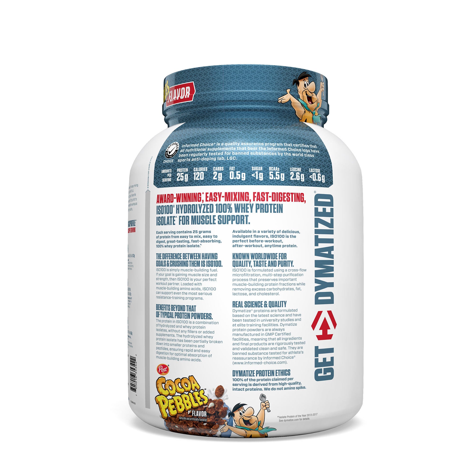 Cocoa Pebbles Nutrition Label