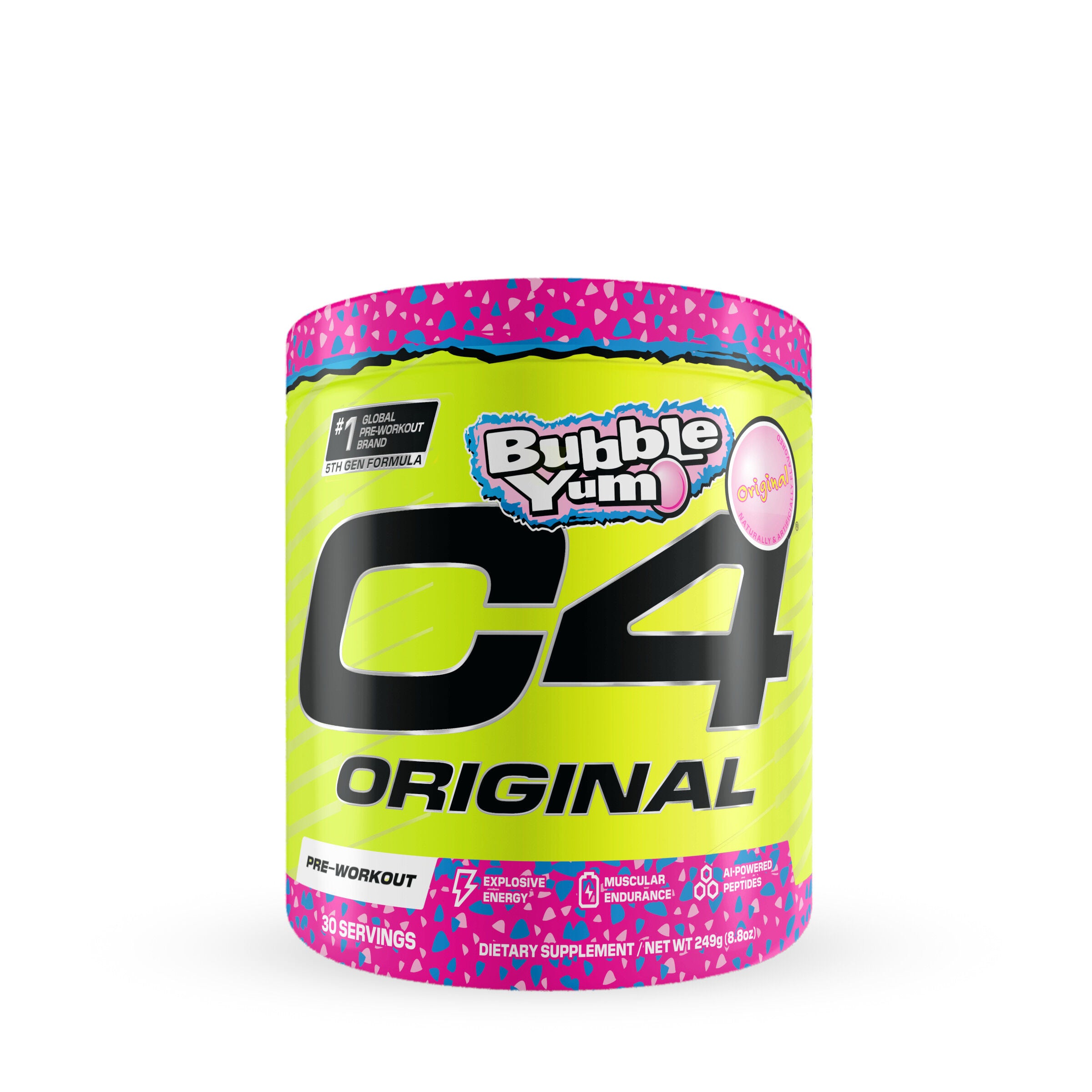 Cellucor® - C4 Original Pre-Workout - Bubble Yum (30 Servings) | GNC