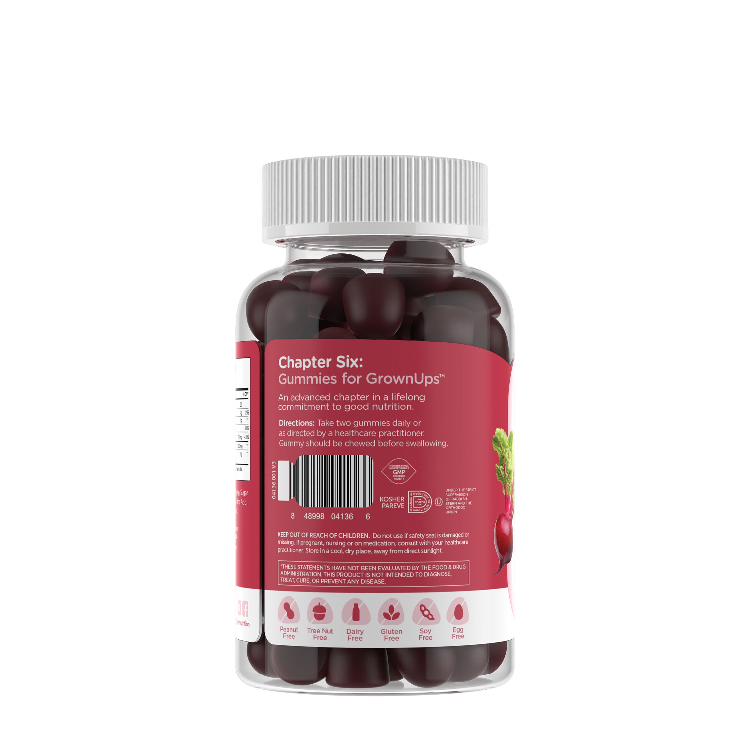 ZAHLER® - Chapter Six: Beet Root - Dark Cherry - 60 Gummies (30 ...