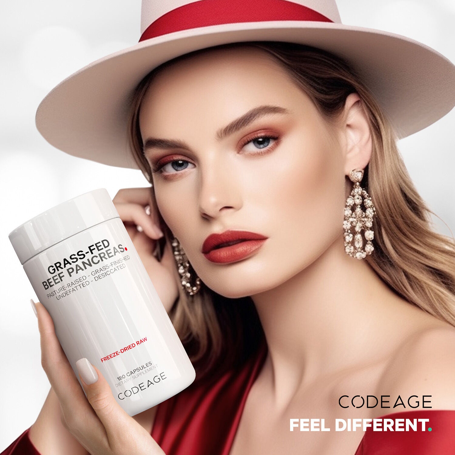 Codeage - Grass-Fed Beef Pancreas - 180 Capsules | GNC