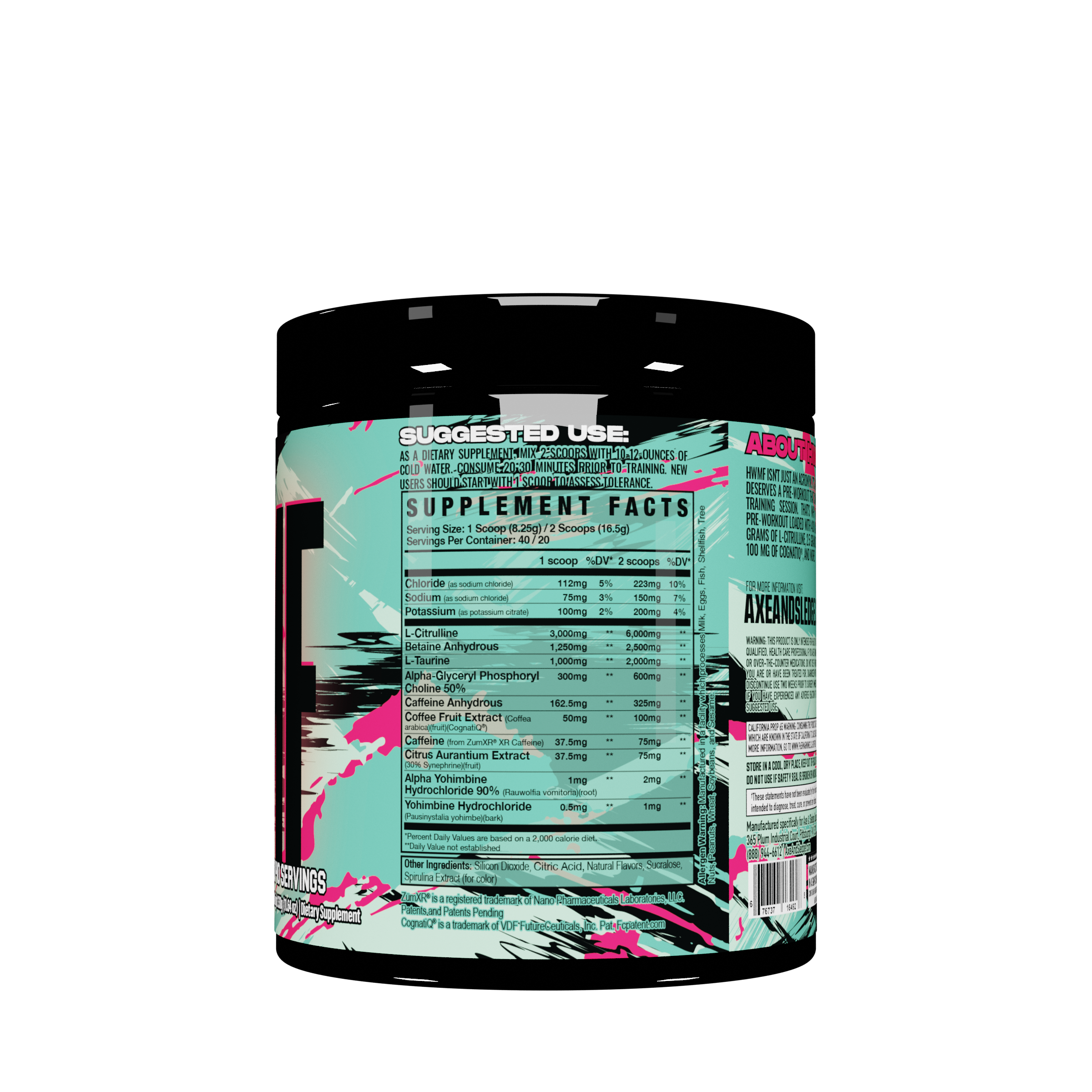 HWMF Axe & Sledge Supplements | GNC