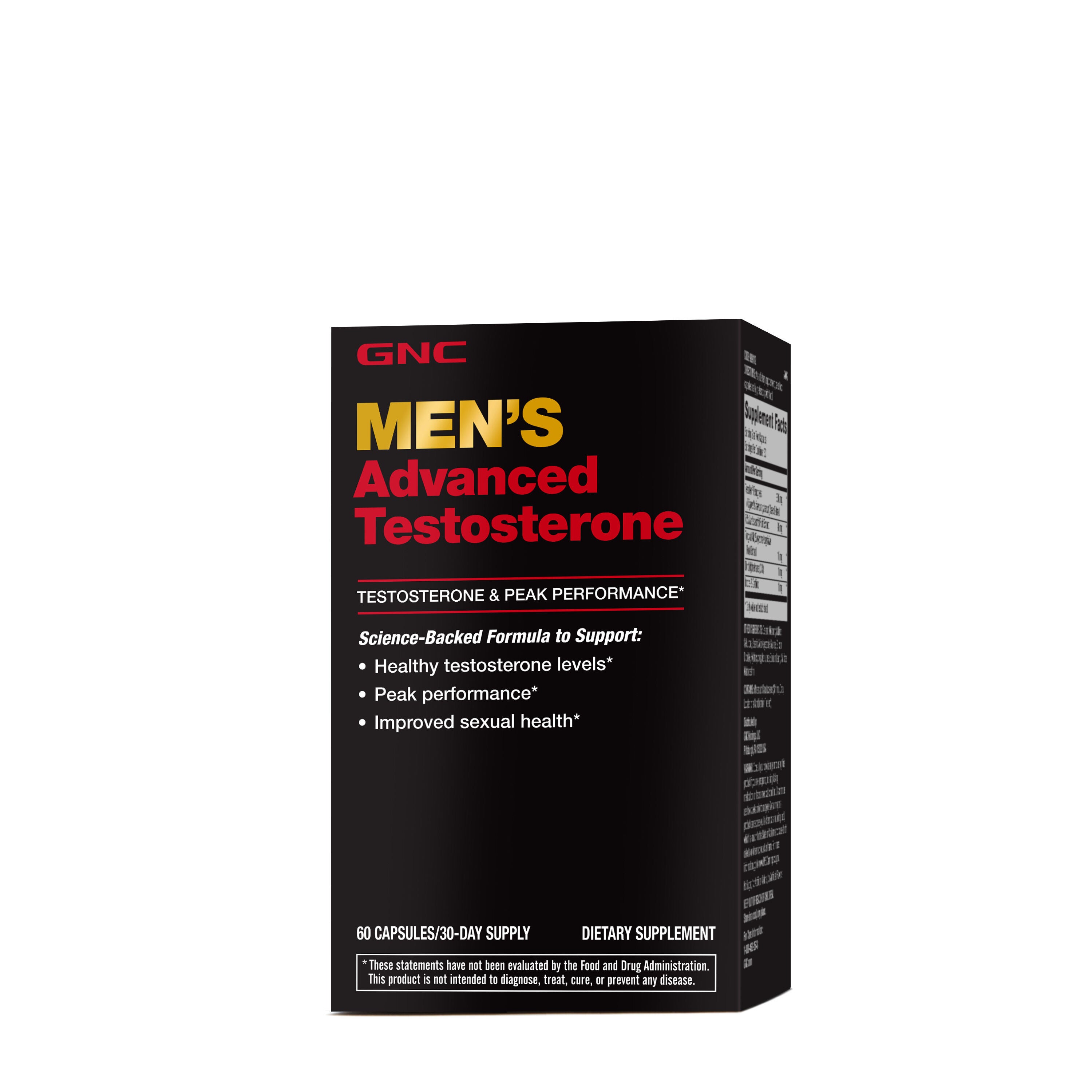 Advanced Testosterone - 60 Capsules | GNC