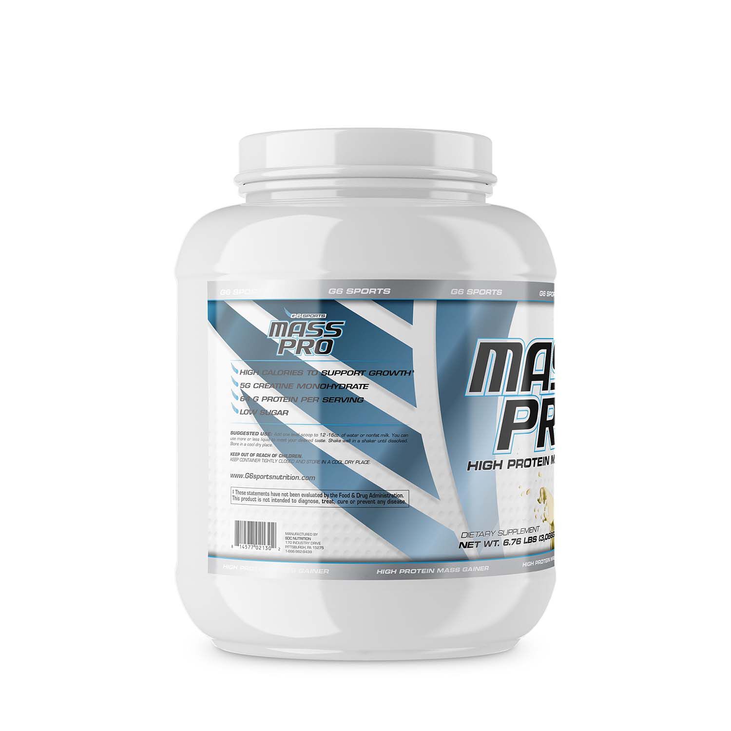 Mass Pro High Protein Mass Gainer- Vanilla Vanilla | GNC