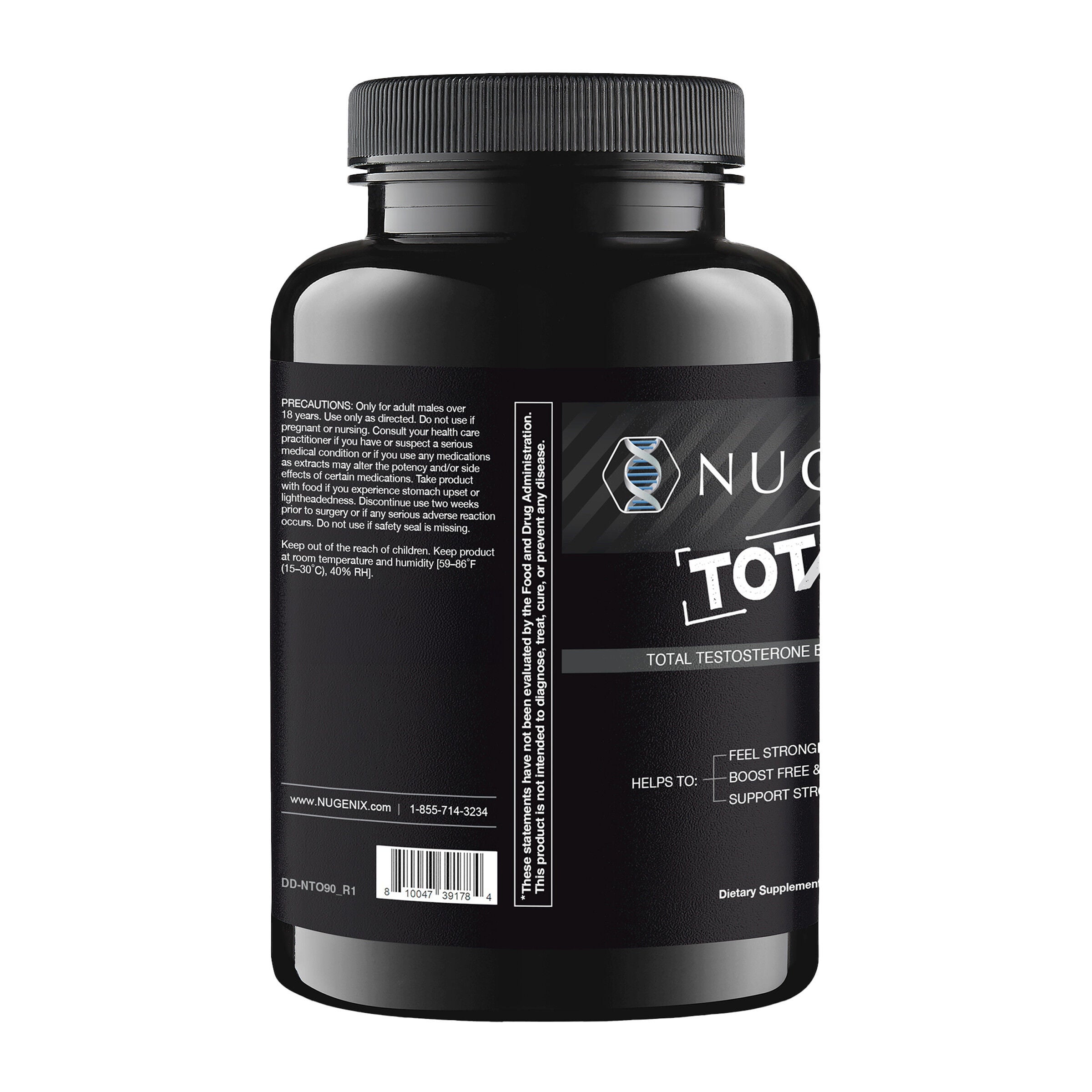 Nugenix® - Total-T: Testosterone Boosting Formula - 90 Capsules (30 ...