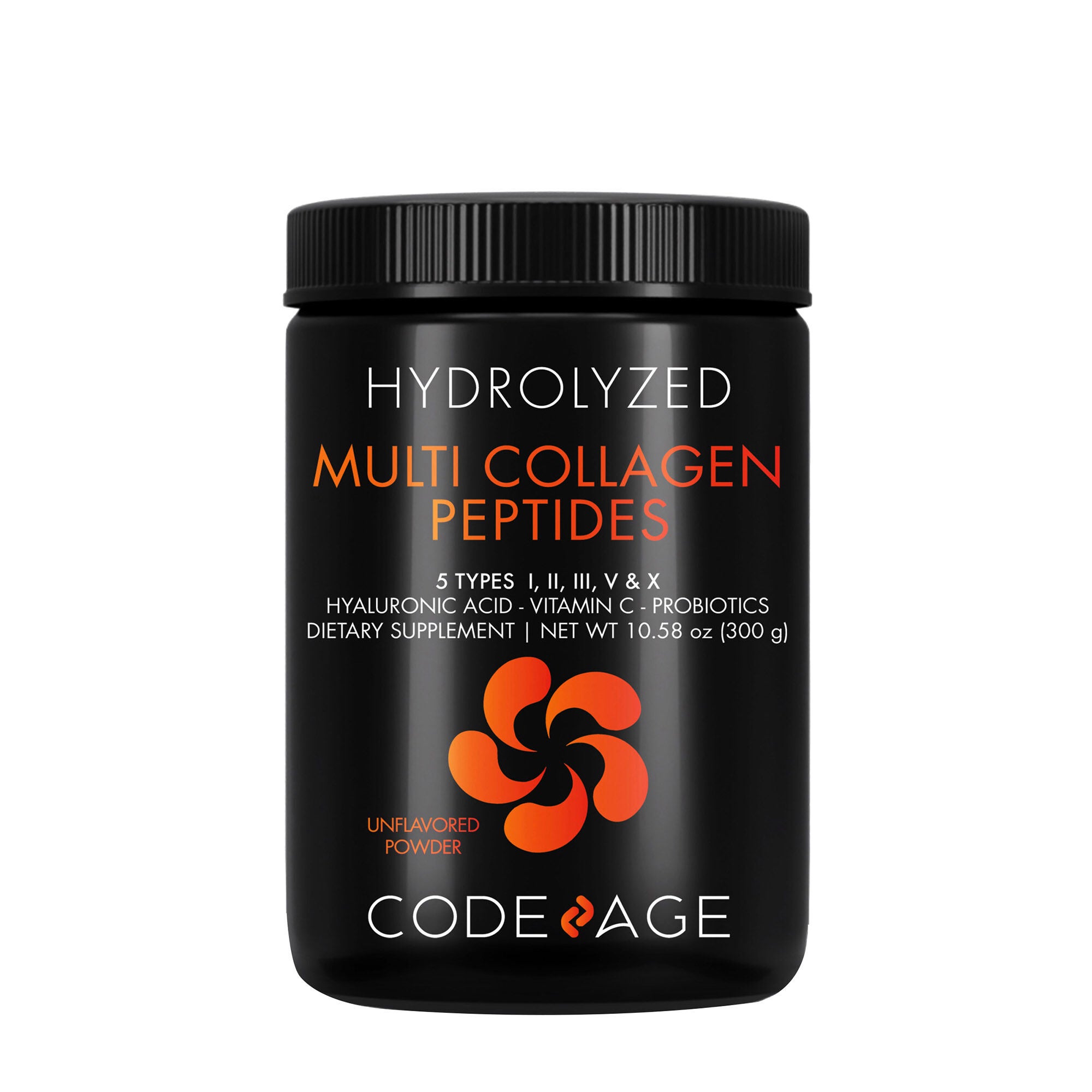 Multi Collagen Black Edition with Probiotics - 10.58 oz. (30 Servings ...