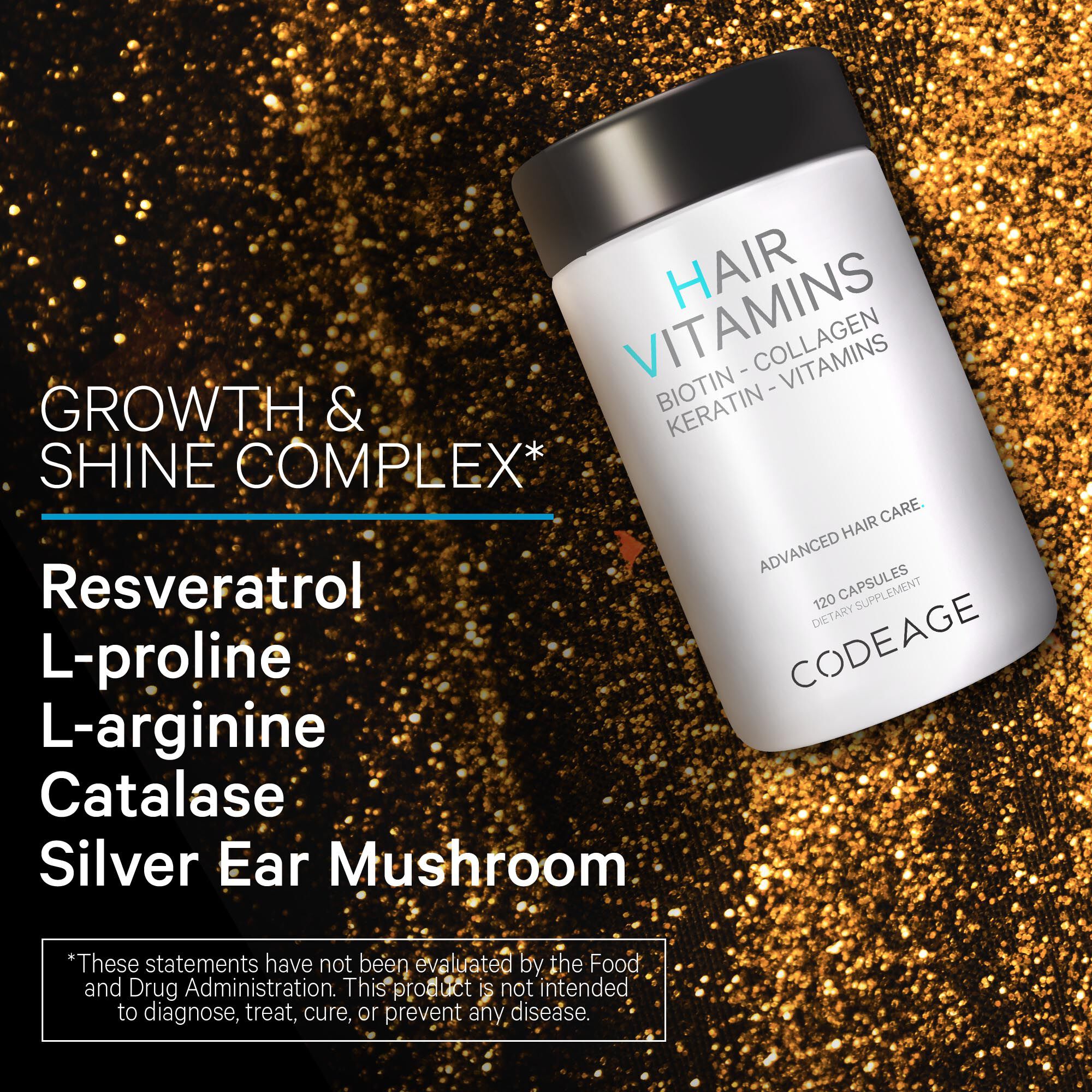 Codeage Hair - Hair Nourishment Formula | GNC