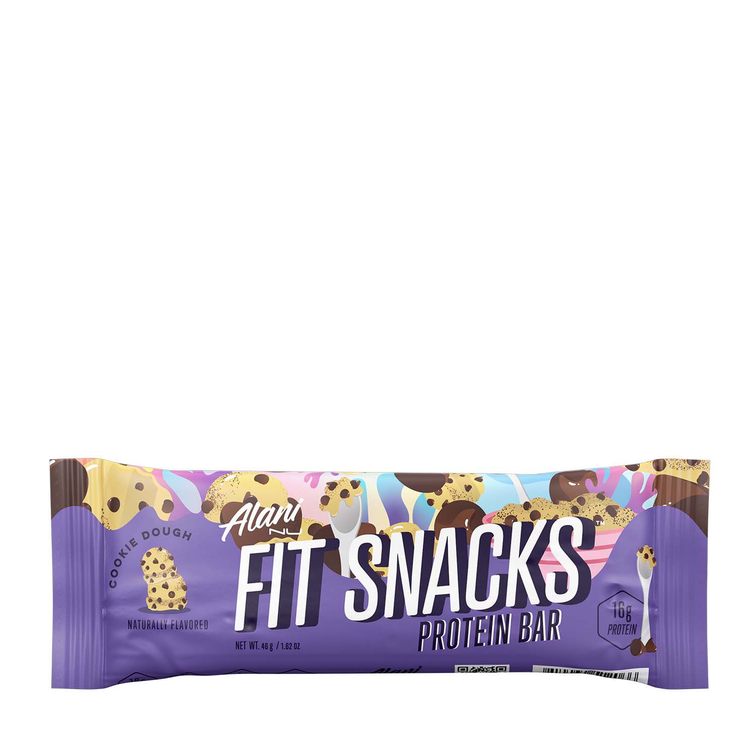 Fit Snacks Protein Bar - Cookie Dough - 12 Bars Cookie Dough | GNC