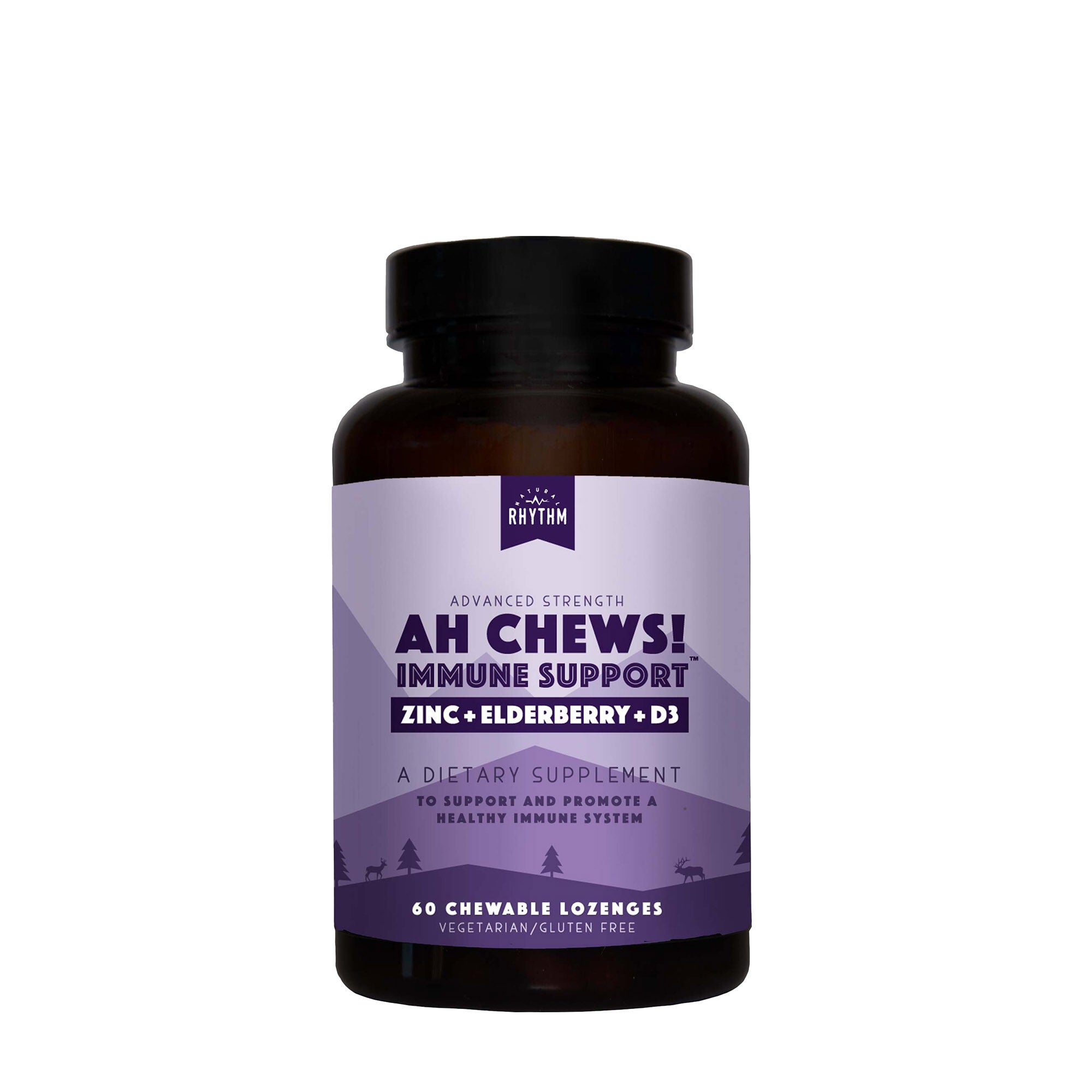 Natural Rhythm Ah Chews!™ Immune Support - 60 Chewable Lozenges | GNC