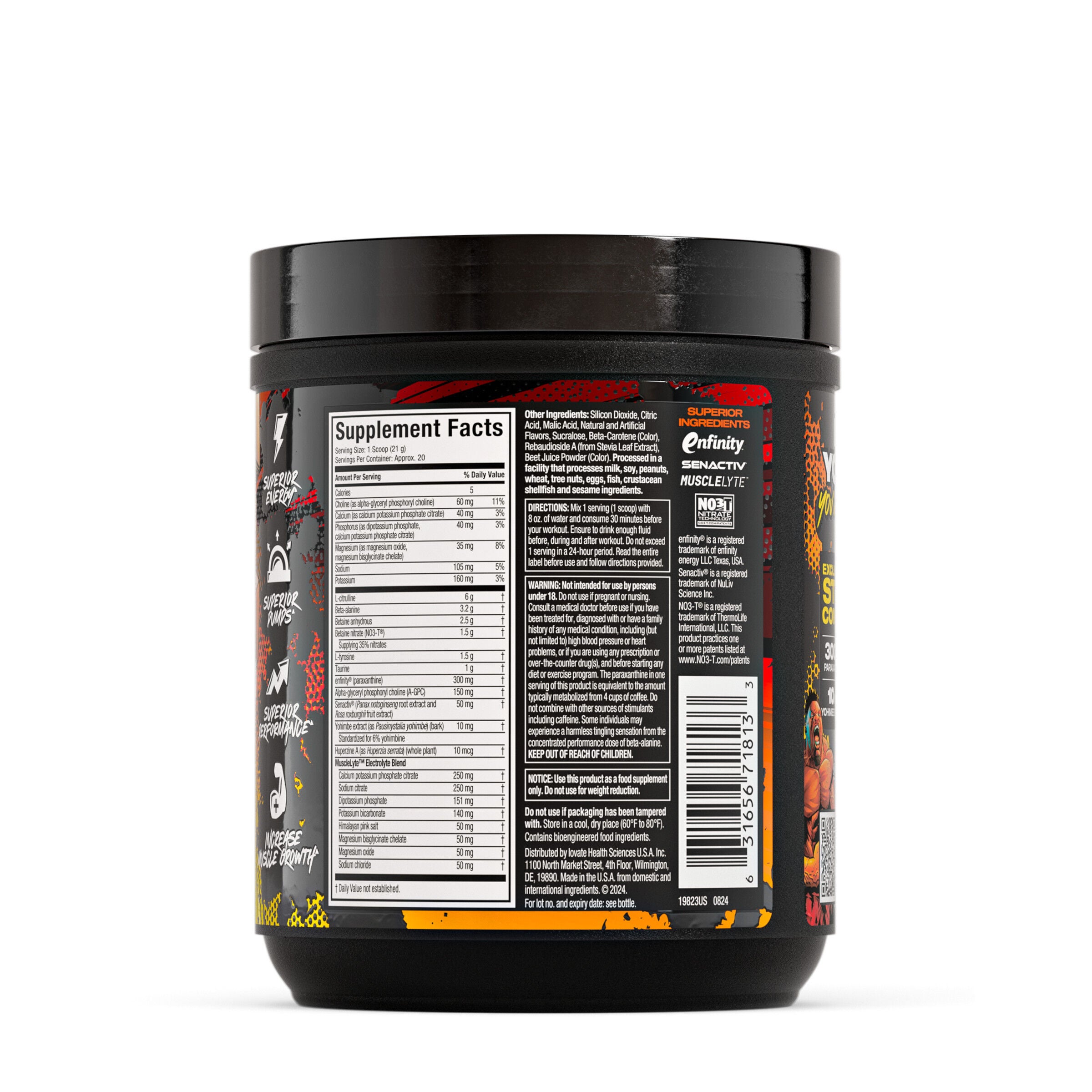 MuscleTech™ - EuphoriQ Pre-Workout V2 - Boogieman Punch (20 Servings) | GNC