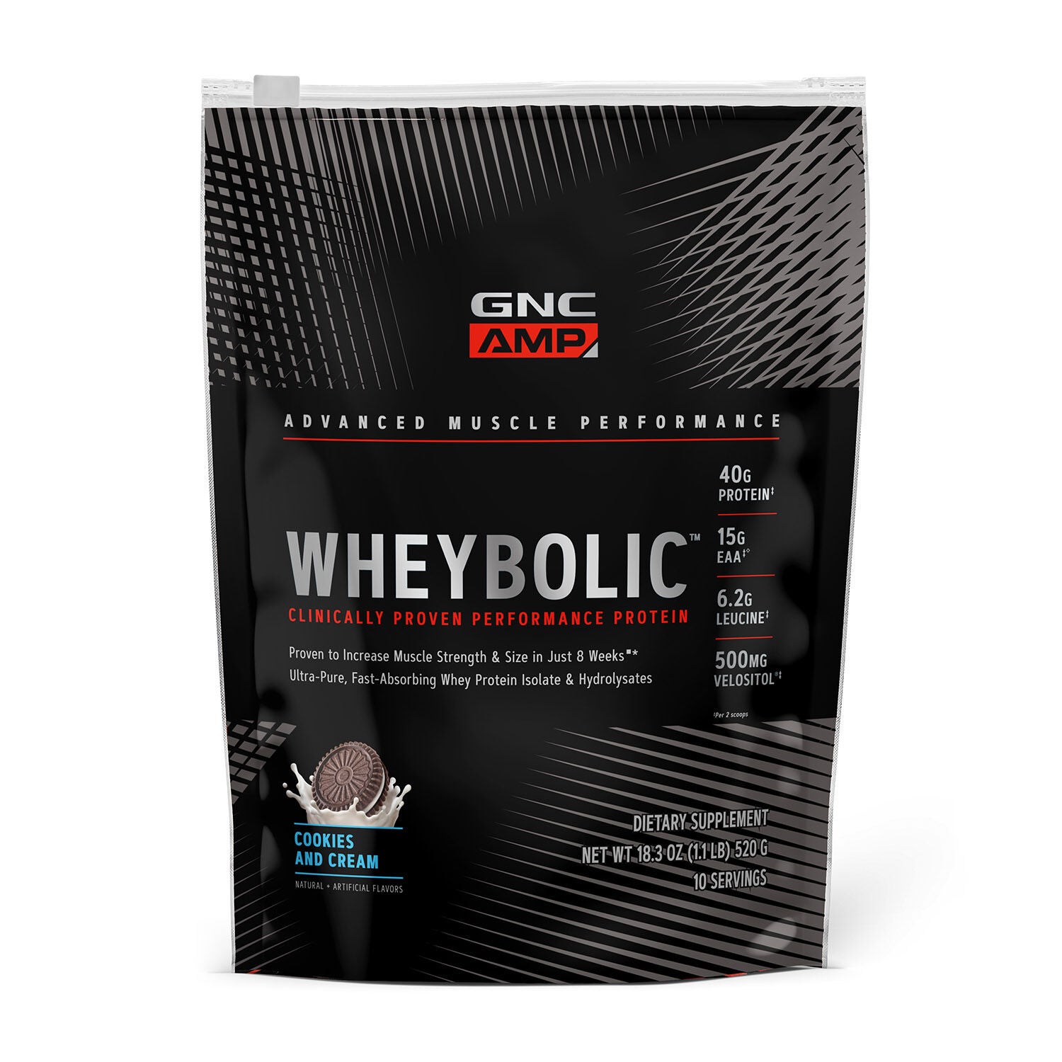 Wheybolic™ - Cookies and Cream - 1.1 lb Cookies and Cream | GNC