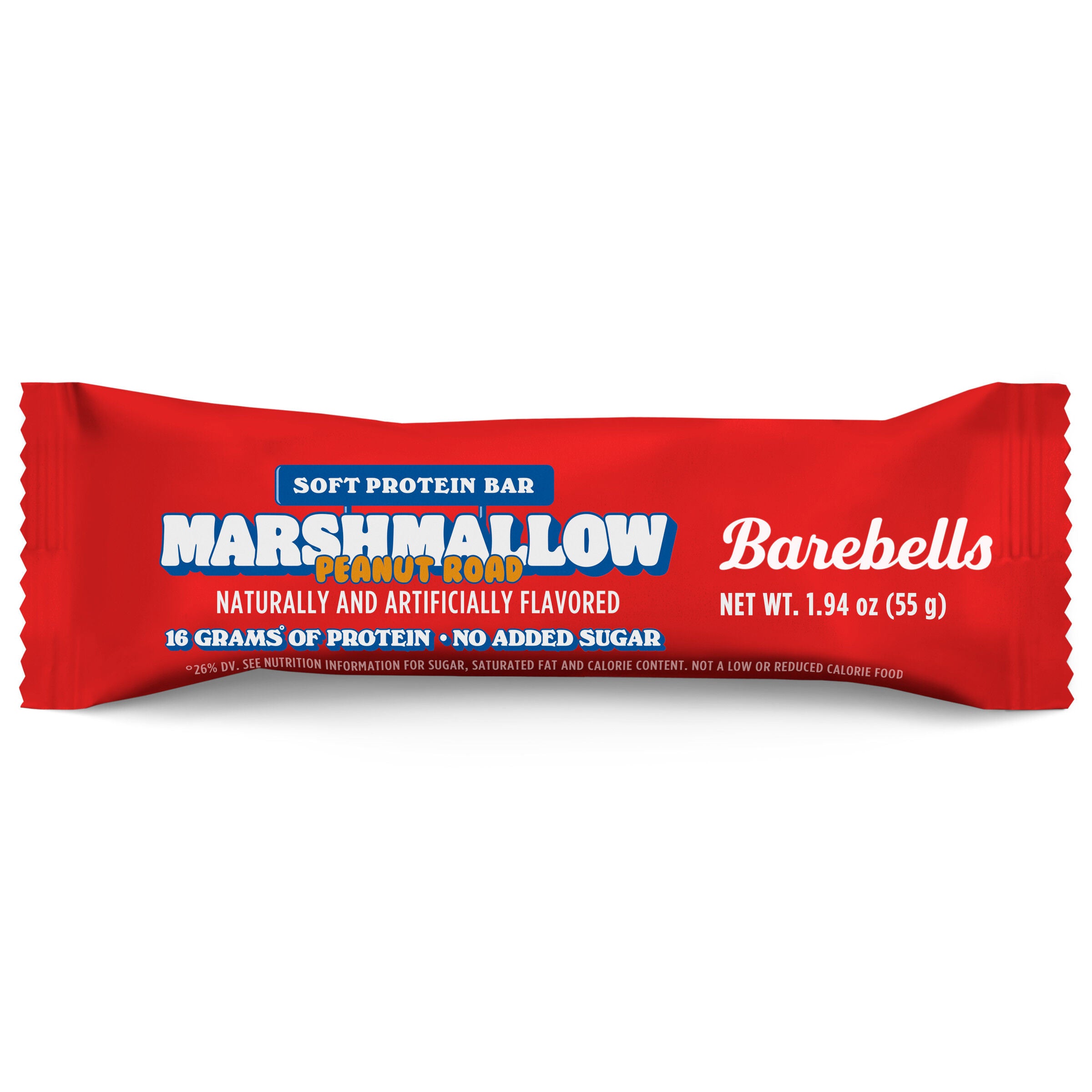 Barebells - Soft Protein Bar - Marshmallow Peanut Road (12 Bars) | GNC